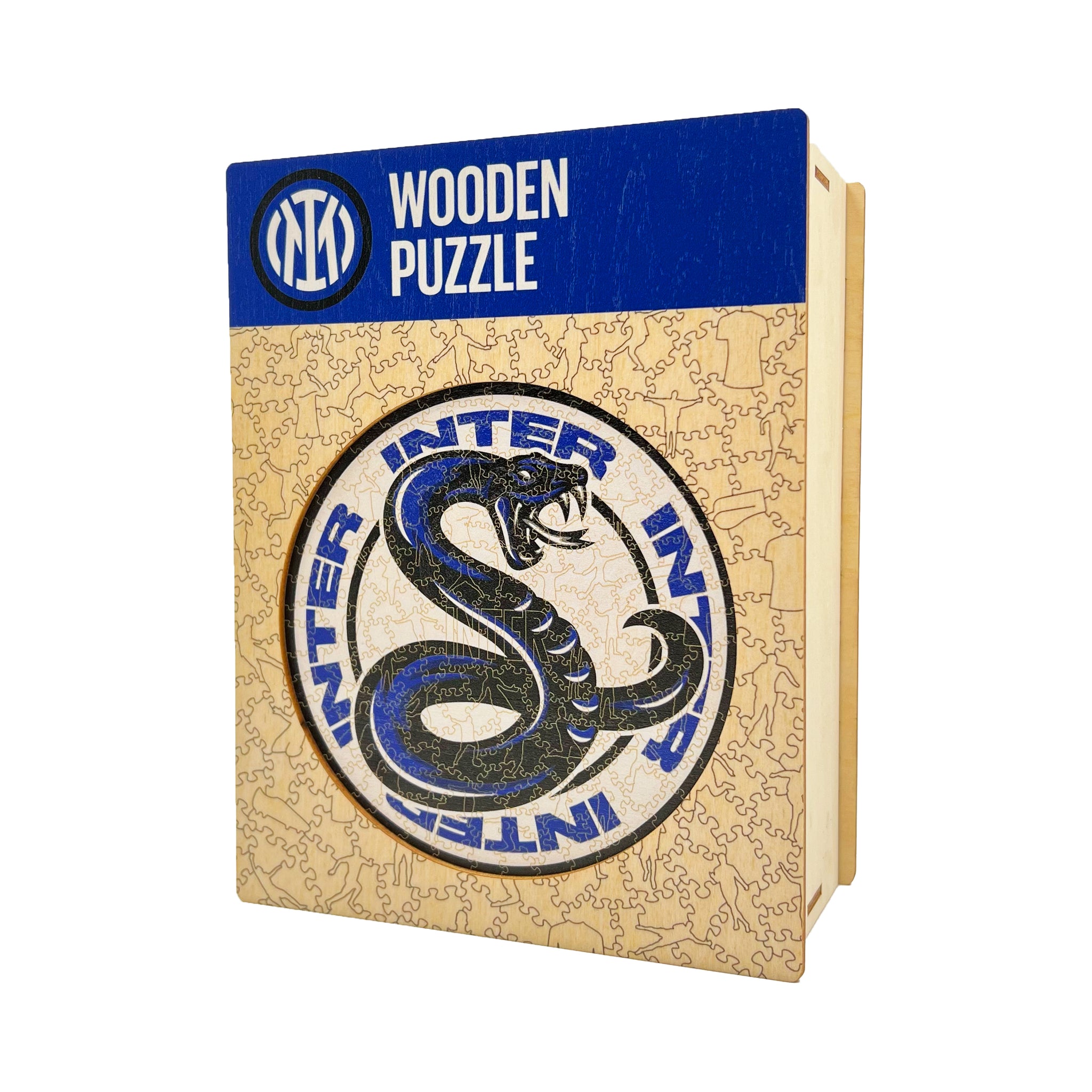 FC Inter® Snake - Wooden Puzzle – Iconic Puzzles