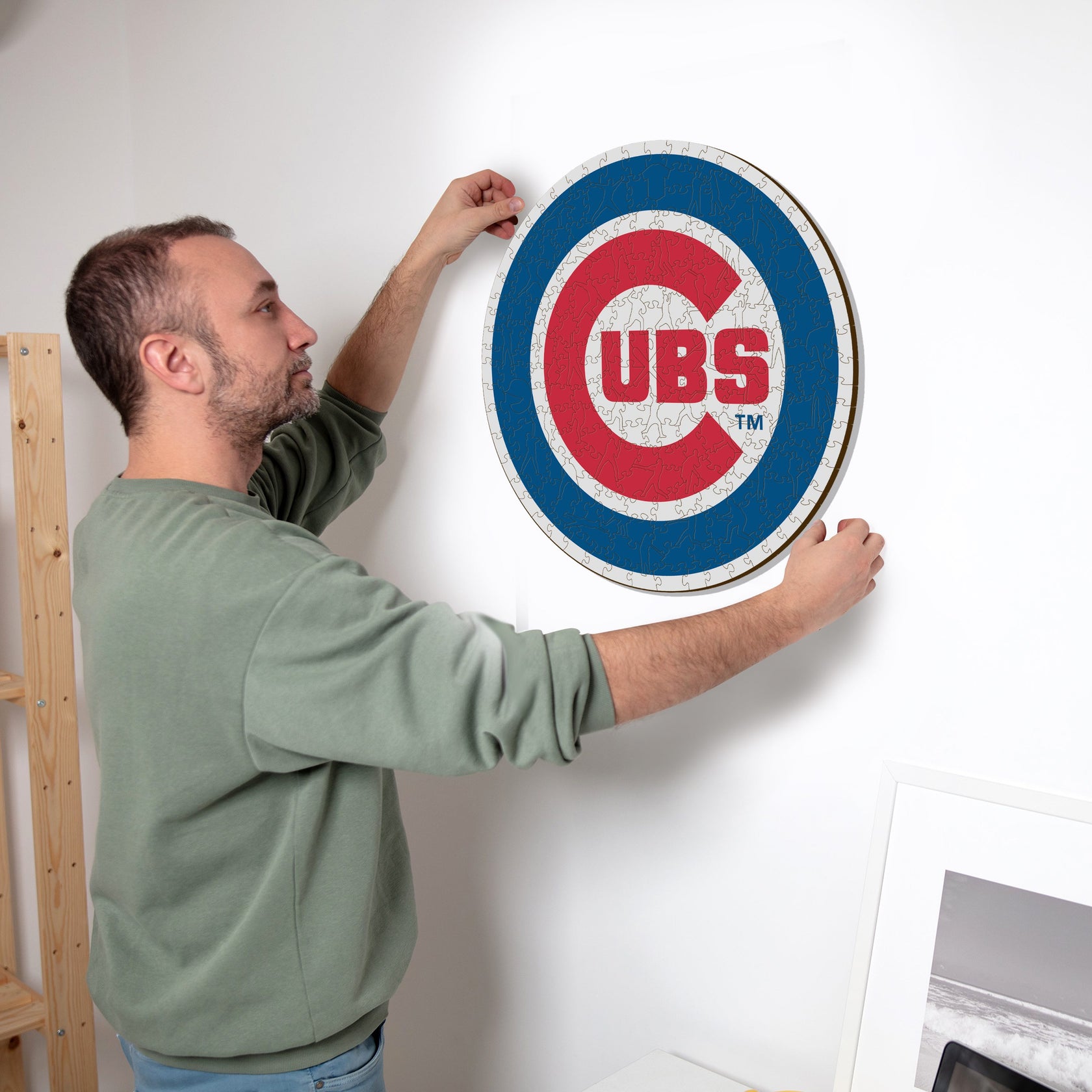 Chicago Cubs™ - Wooden Puzzle – Iconic Puzzles