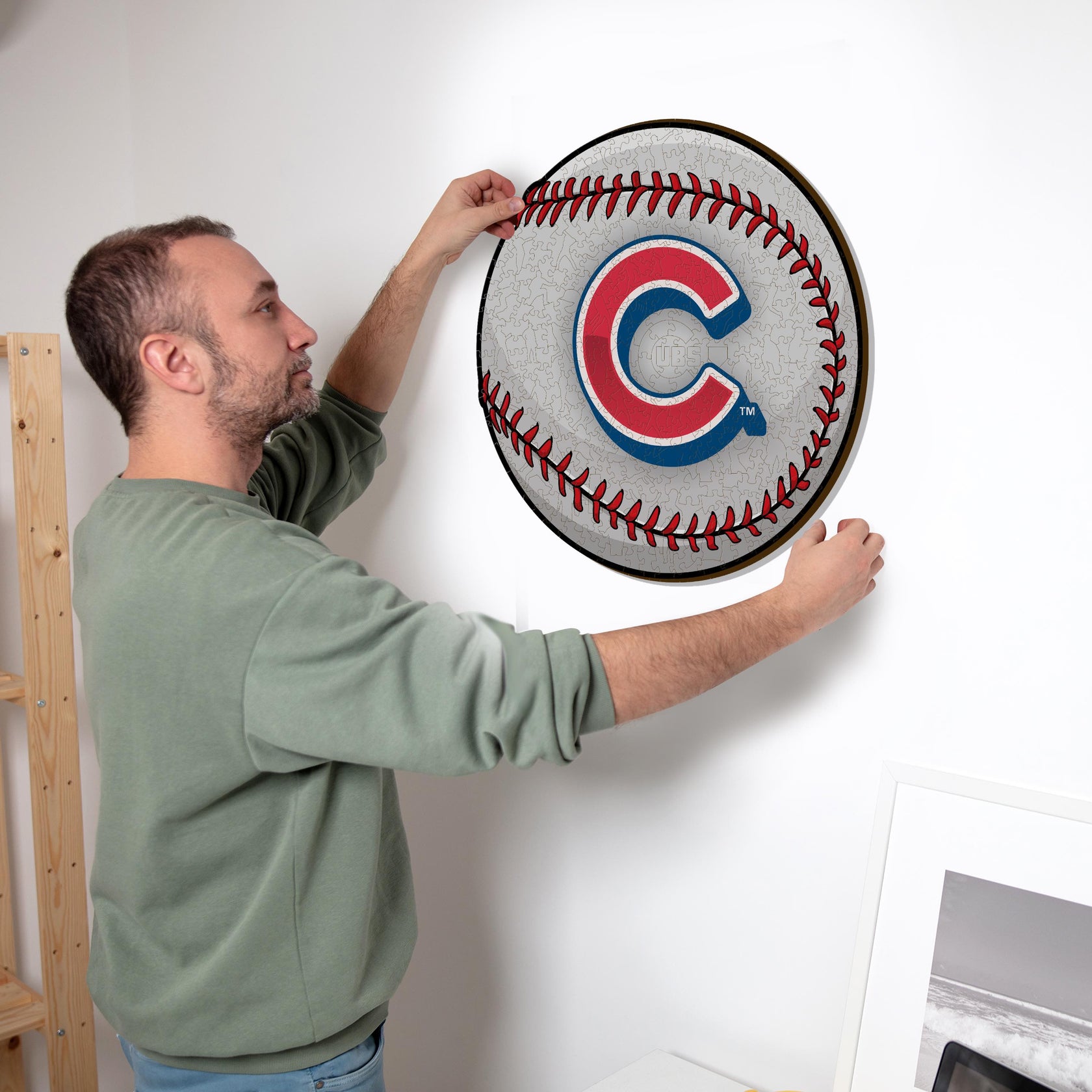 Chicago Cubs™ - Wooden Puzzle – Iconic Puzzles