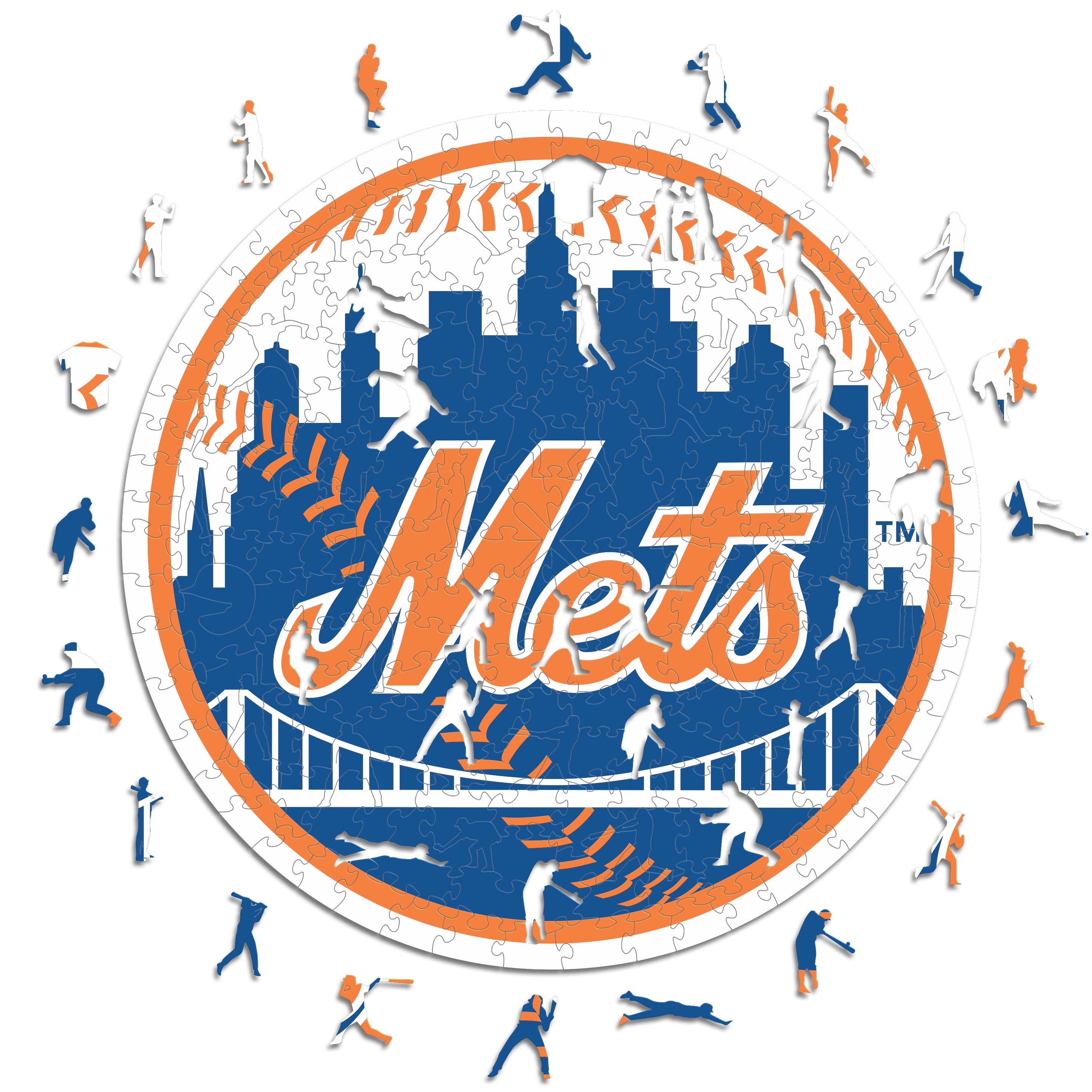 New York Mets™ - Wooden Puzzle – Iconic Puzzles