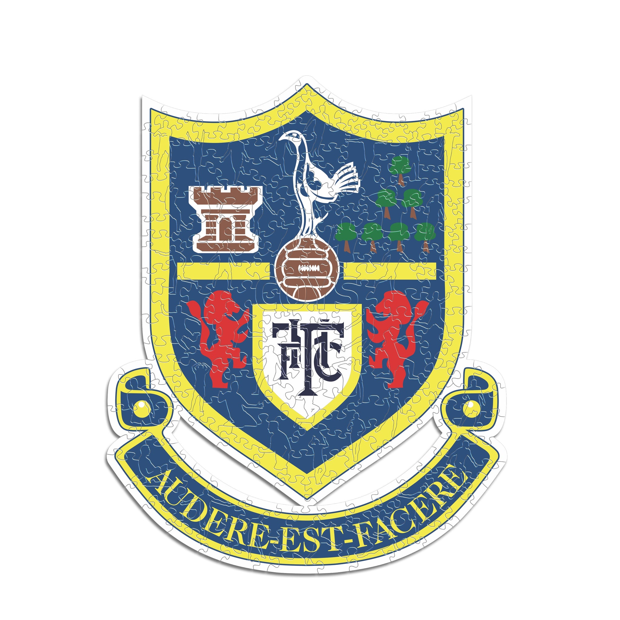 Tottenham Hotspur FC® Retro Logo - Wooden Puzzle – Iconic Puzzles