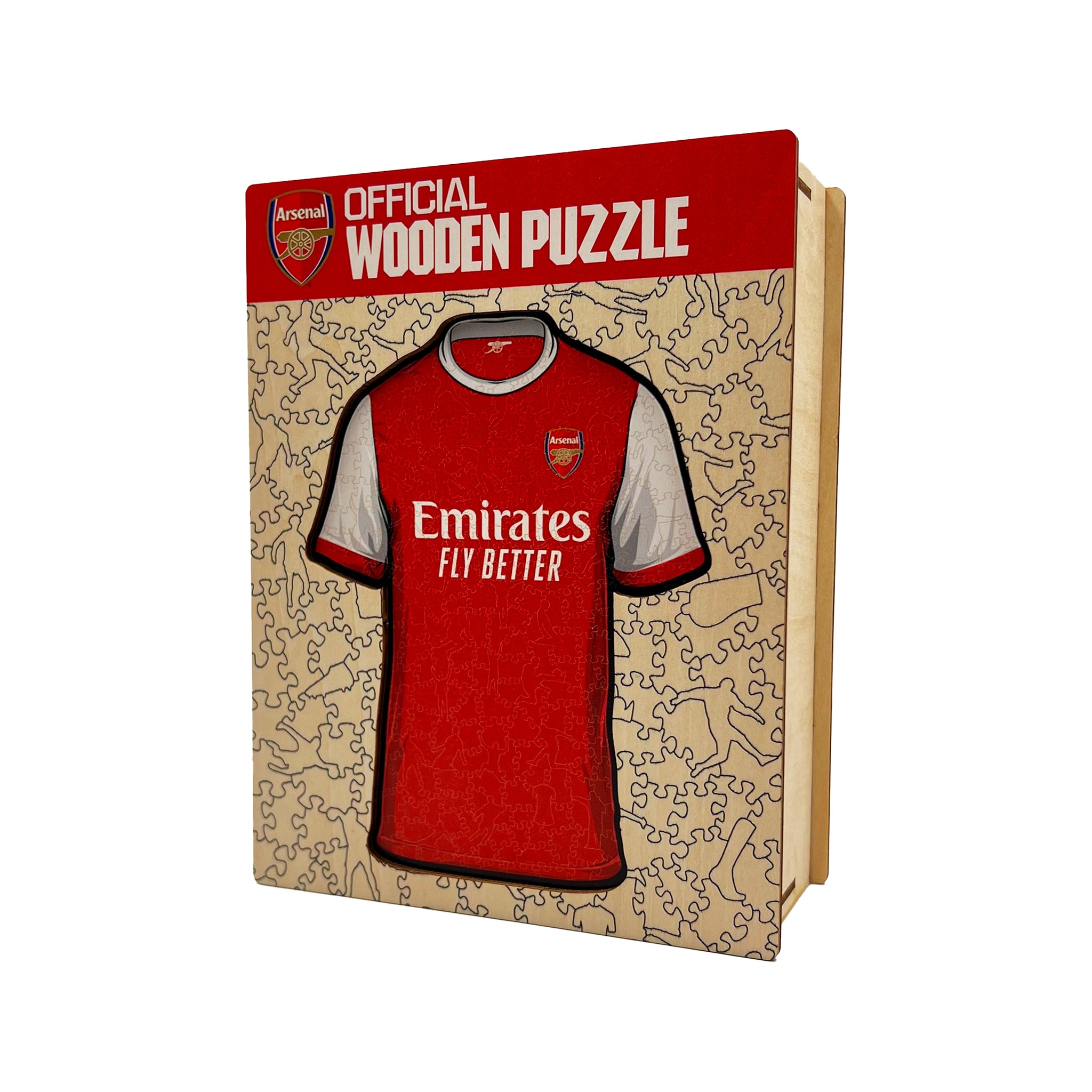 Arsenal FC® Jersey - Wooden Puzzle – Iconic Puzzles