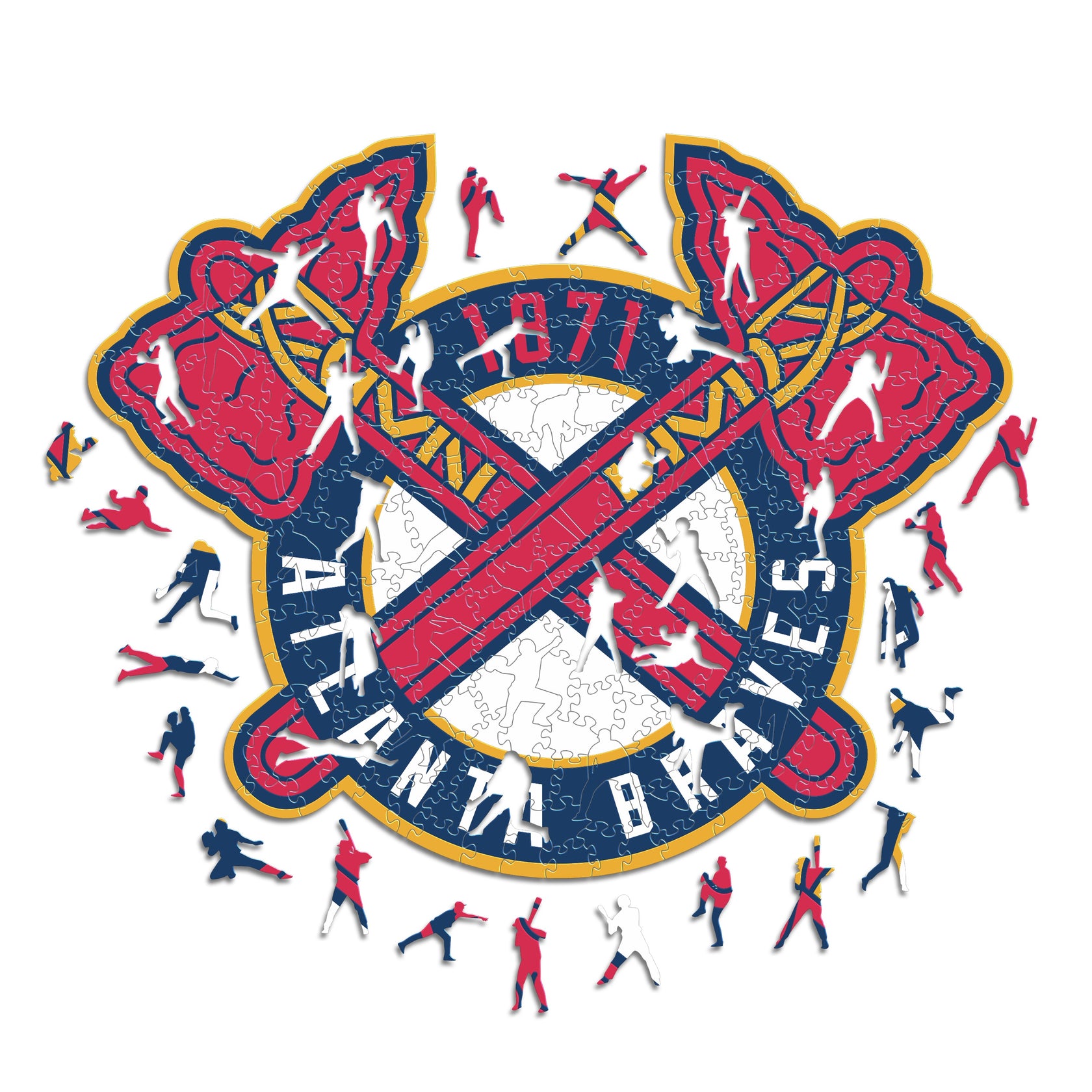 Atlanta Braves™ - Wooden Puzzle – Iconic Puzzles