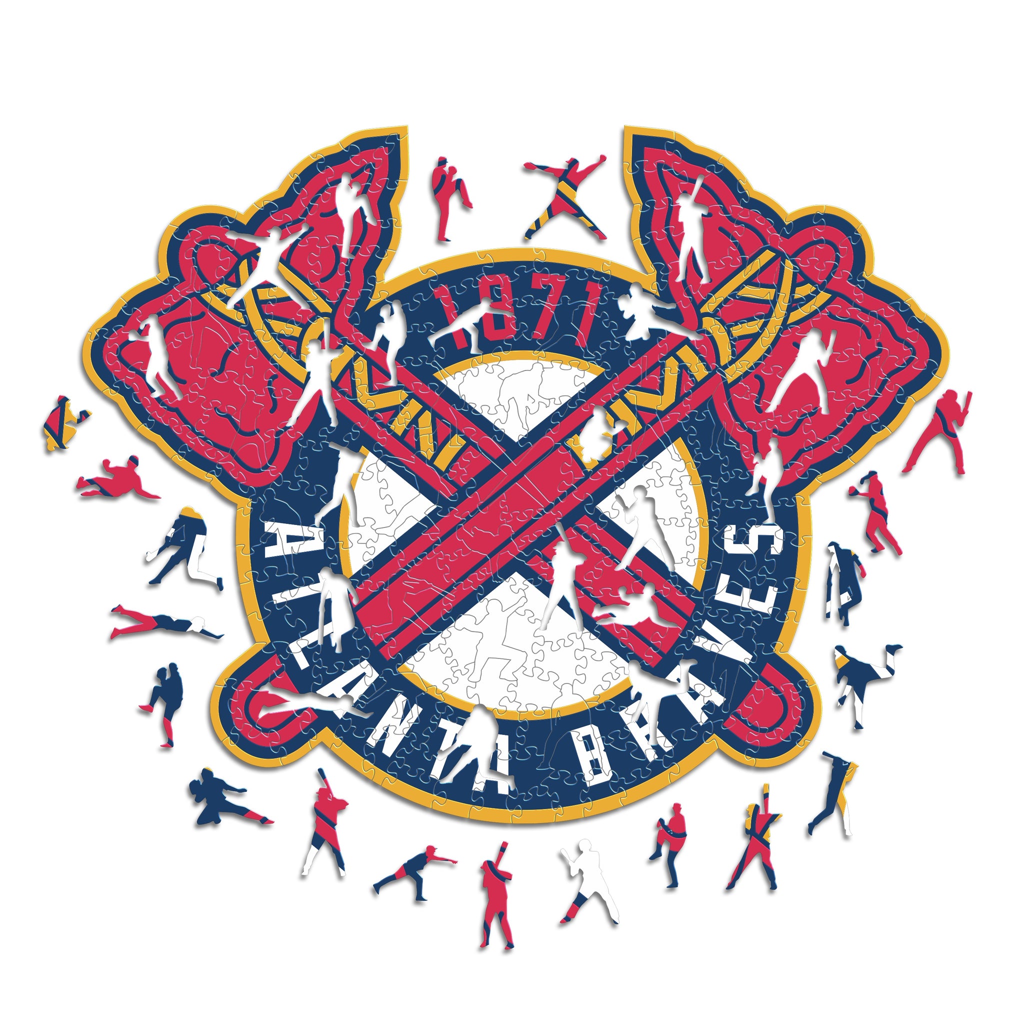 Atlanta Braves™ - Wooden Puzzle – Iconic Puzzles