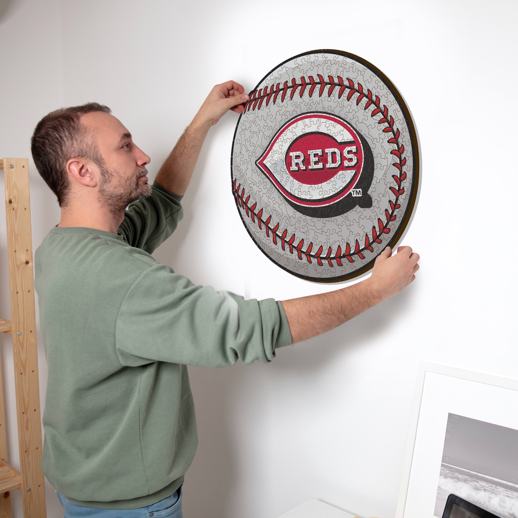 Cincinnati Reds™ - Wooden Puzzle – Iconic Puzzles