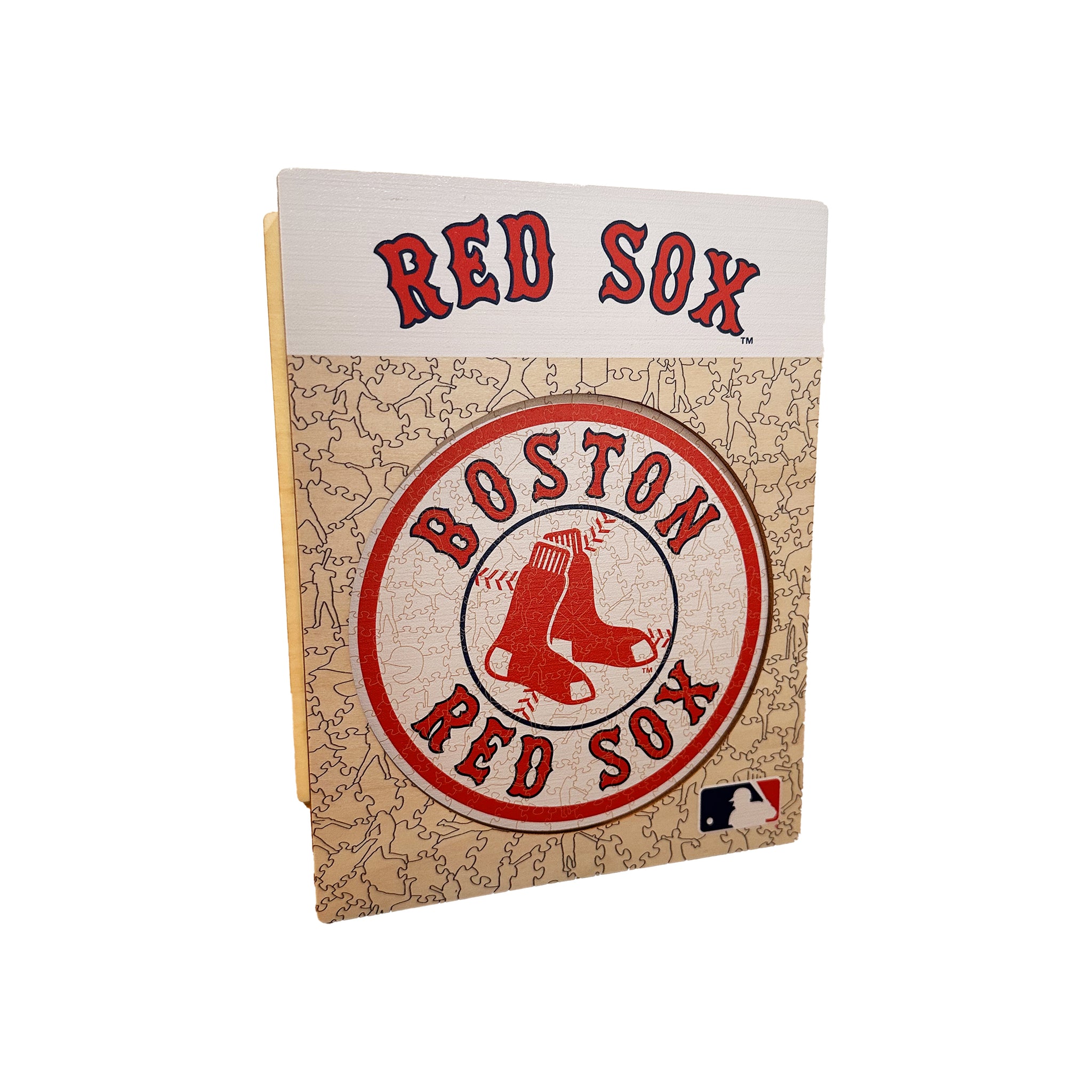2 PACK Boston Red Sox™ Ball + Secondary Logo – Iconic Puzzles