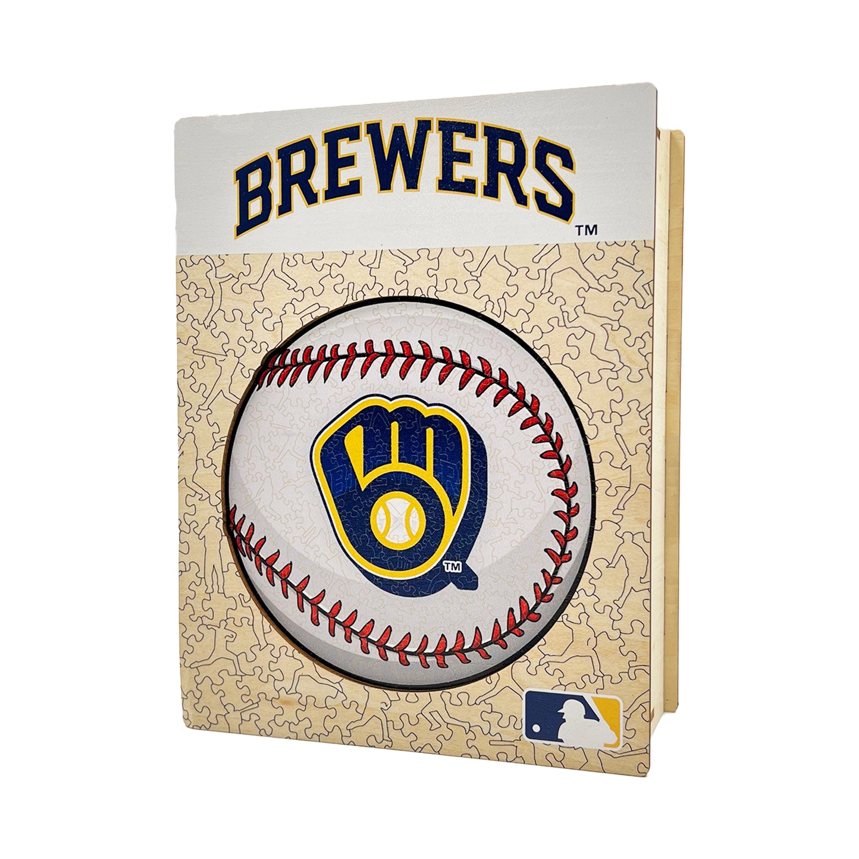 Milwaukee Brewers™ - Wooden Puzzle – Iconic Puzzles