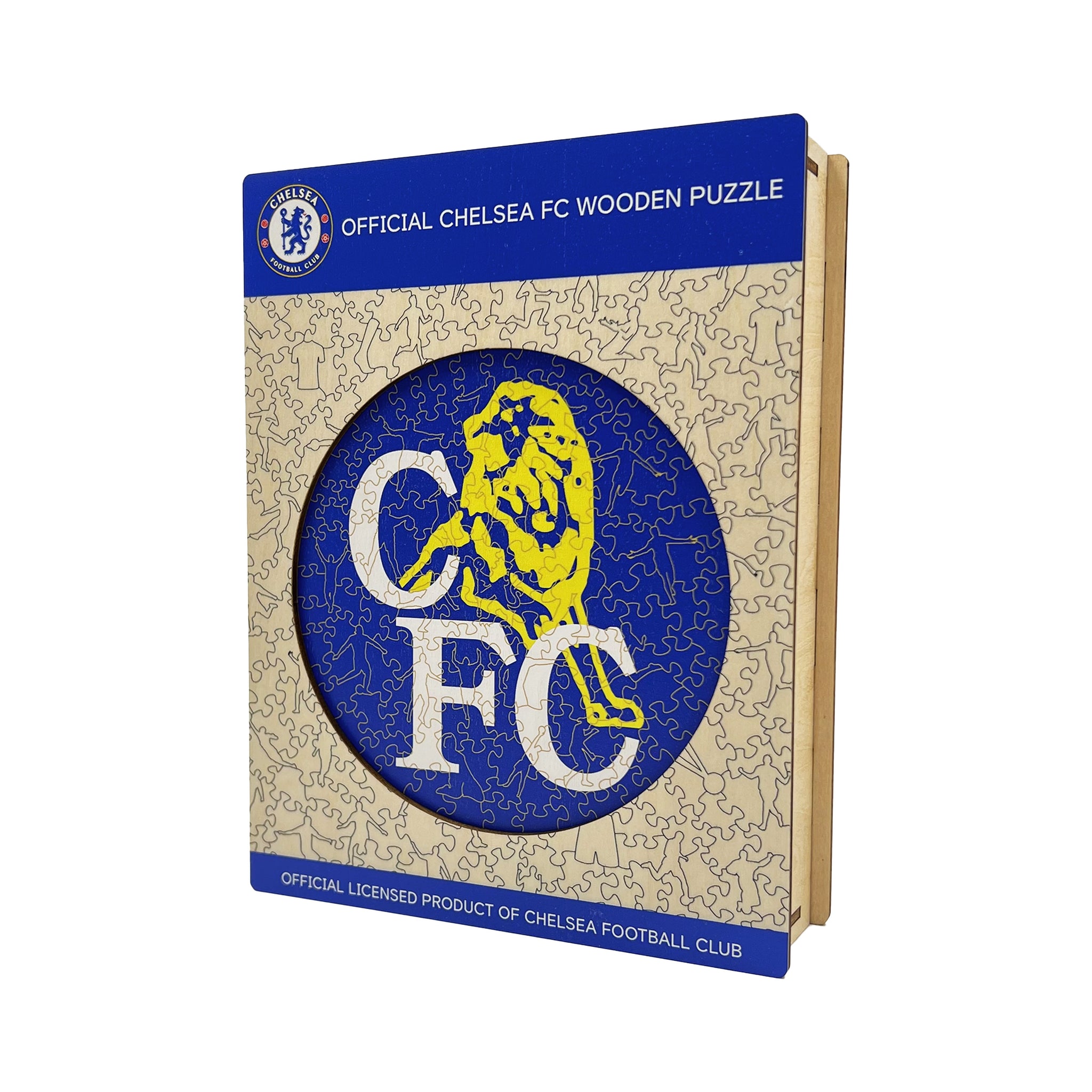 Chelsea FC® Retro Logo - Wooden Puzzle – Iconic Puzzles