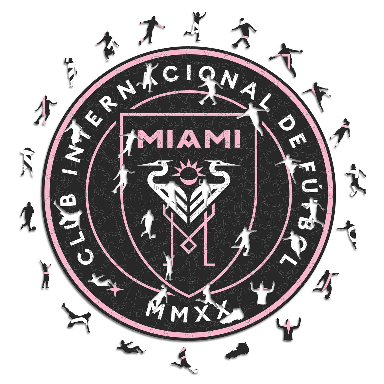 Inter Miami CF® Logo - Wooden Puzzle – Iconic Puzzles