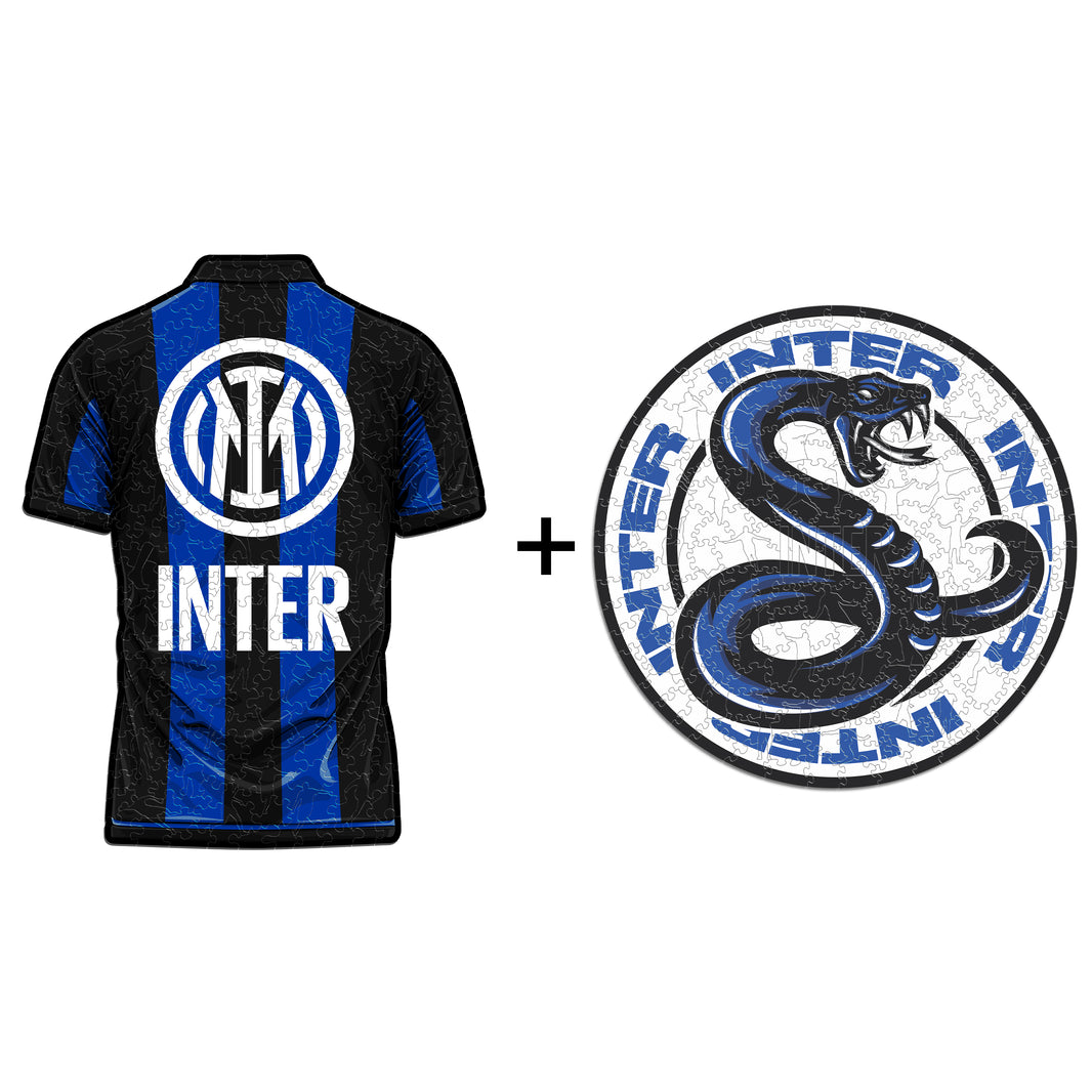 FC Inter® Logo - Wooden Puzzle – Iconic Puzzles