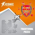 Arsenal FC® Logo - Wooden Puzzle – Iconic Puzzles