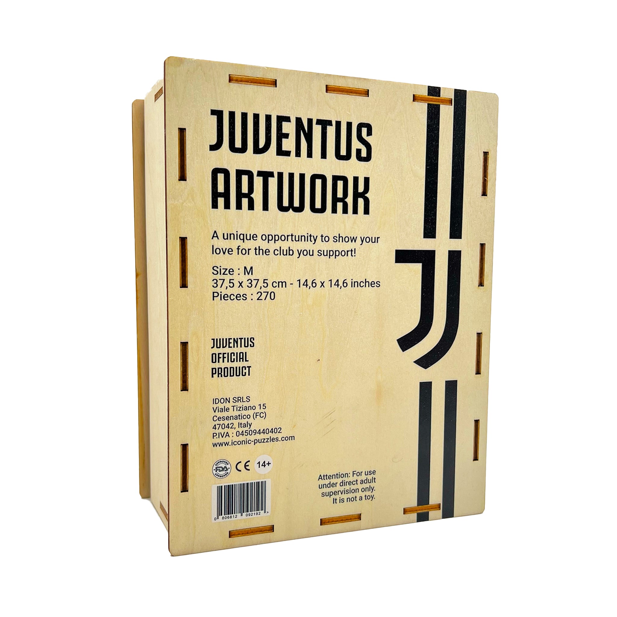 Juventus FC® Logo - Wooden Puzzle – Iconic Puzzles