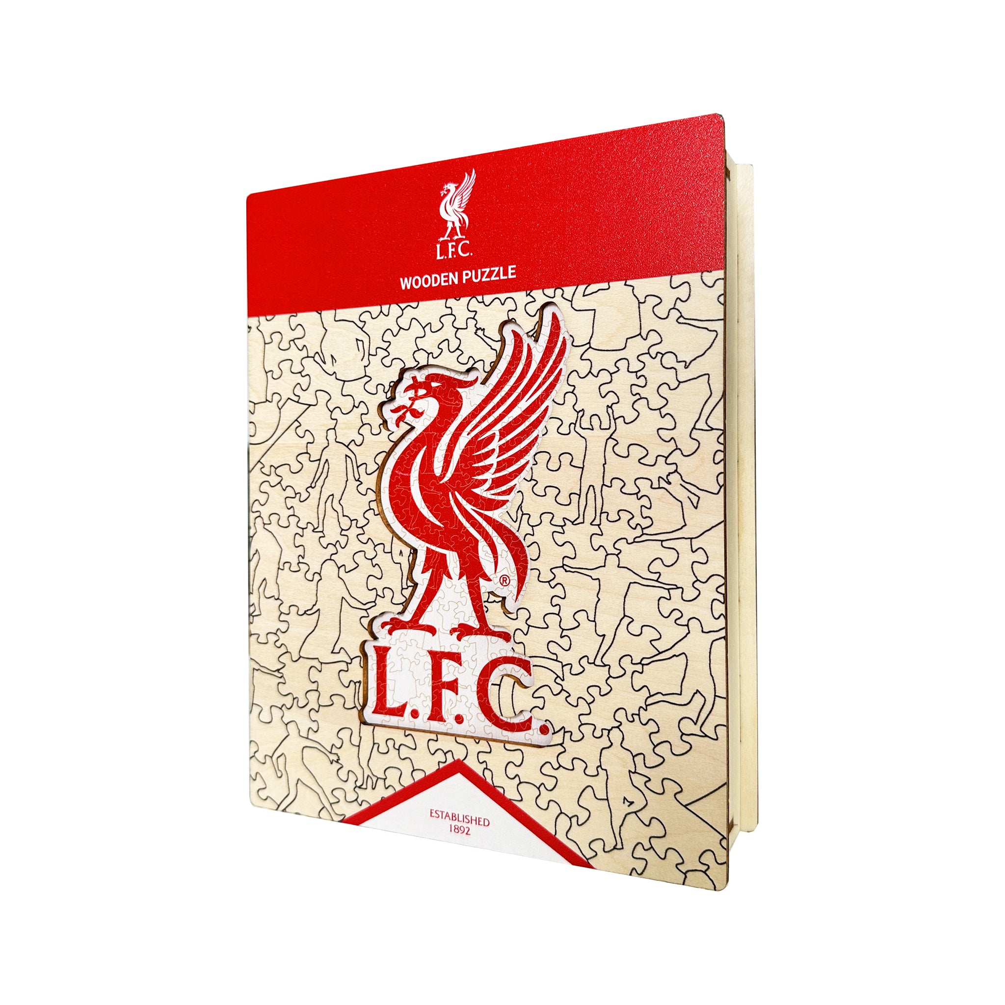 Liverpool FC® Liver Bird Logo - Wooden Puzzle – Iconic Puzzles