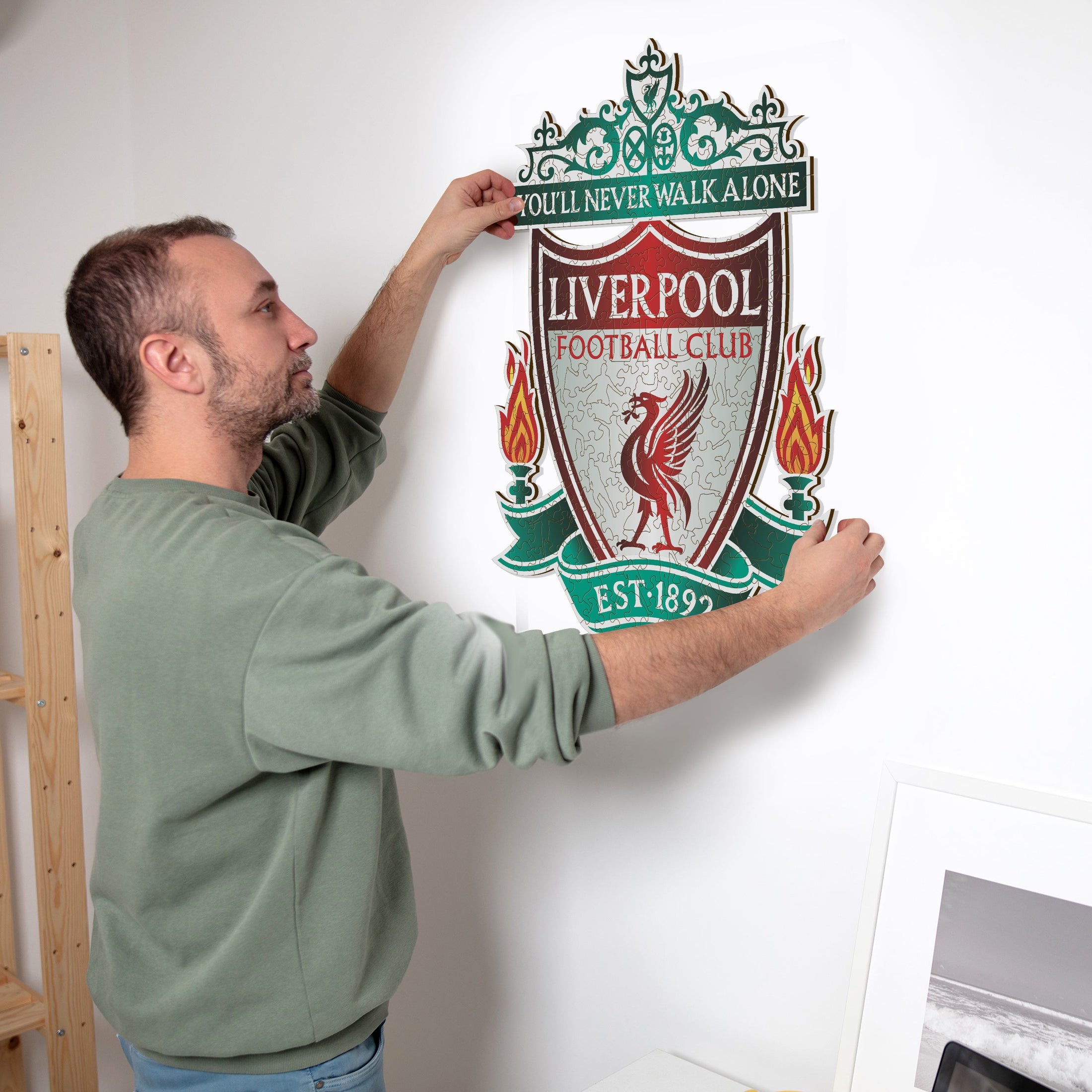 Liverpool FC® Logo - Wooden Puzzle – Iconic Puzzles
