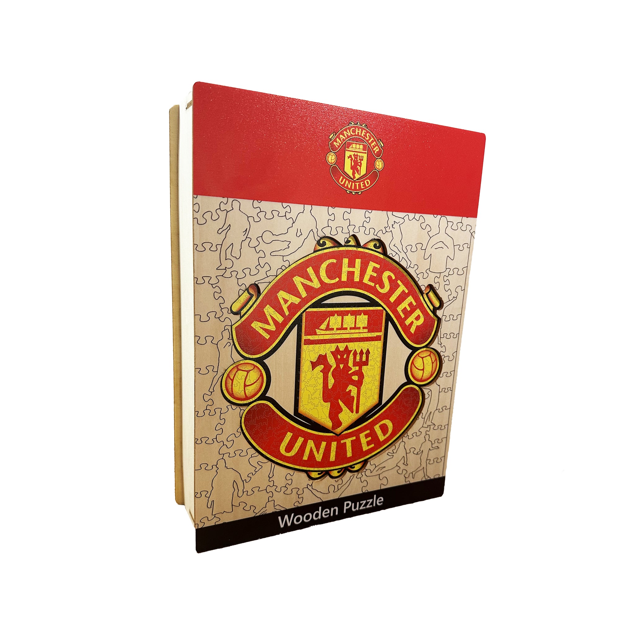 Manchester United FC® Logo - Wooden Puzzle – Iconic Puzzles