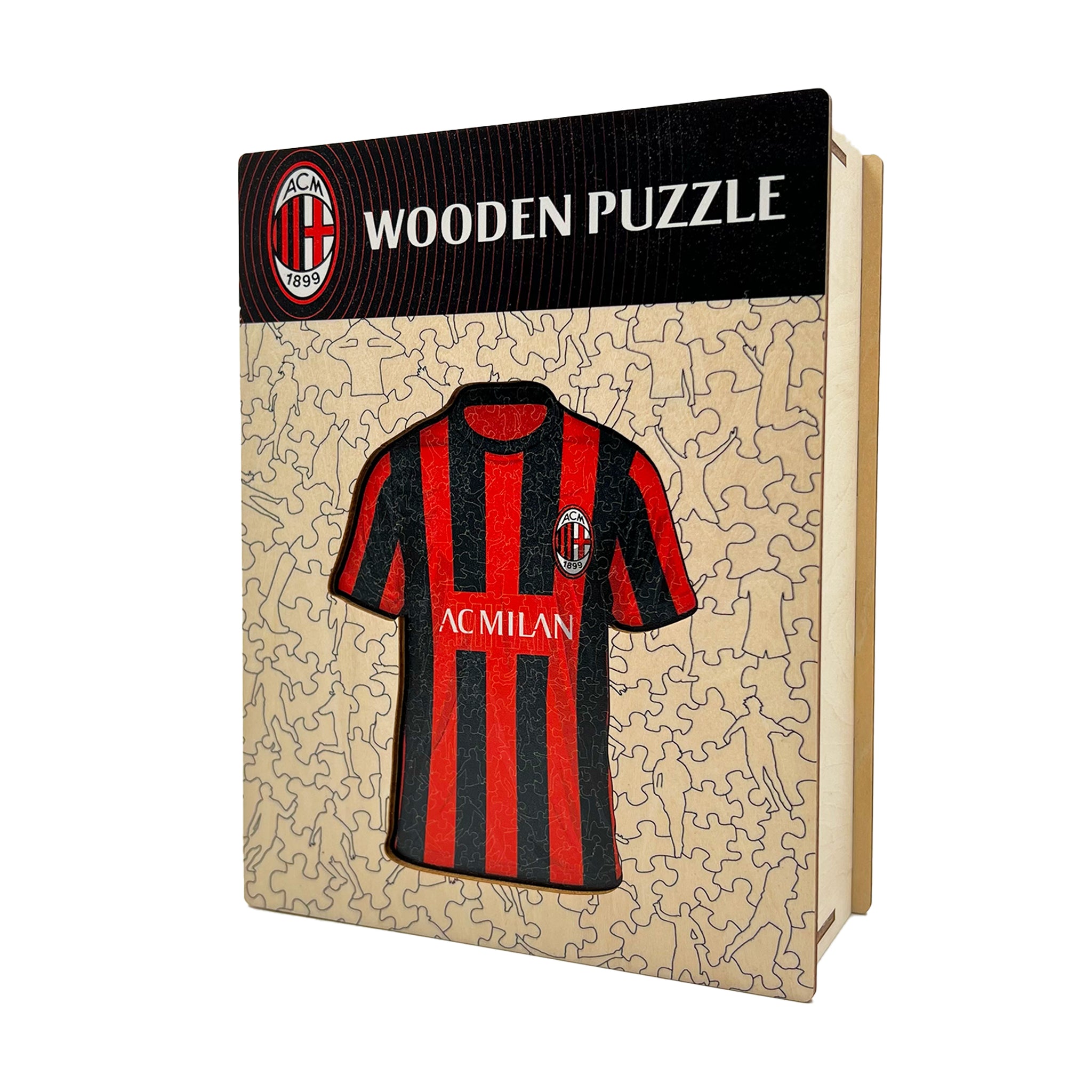 AC Milan® Jersey - Wooden Puzzle – Iconic Puzzles
