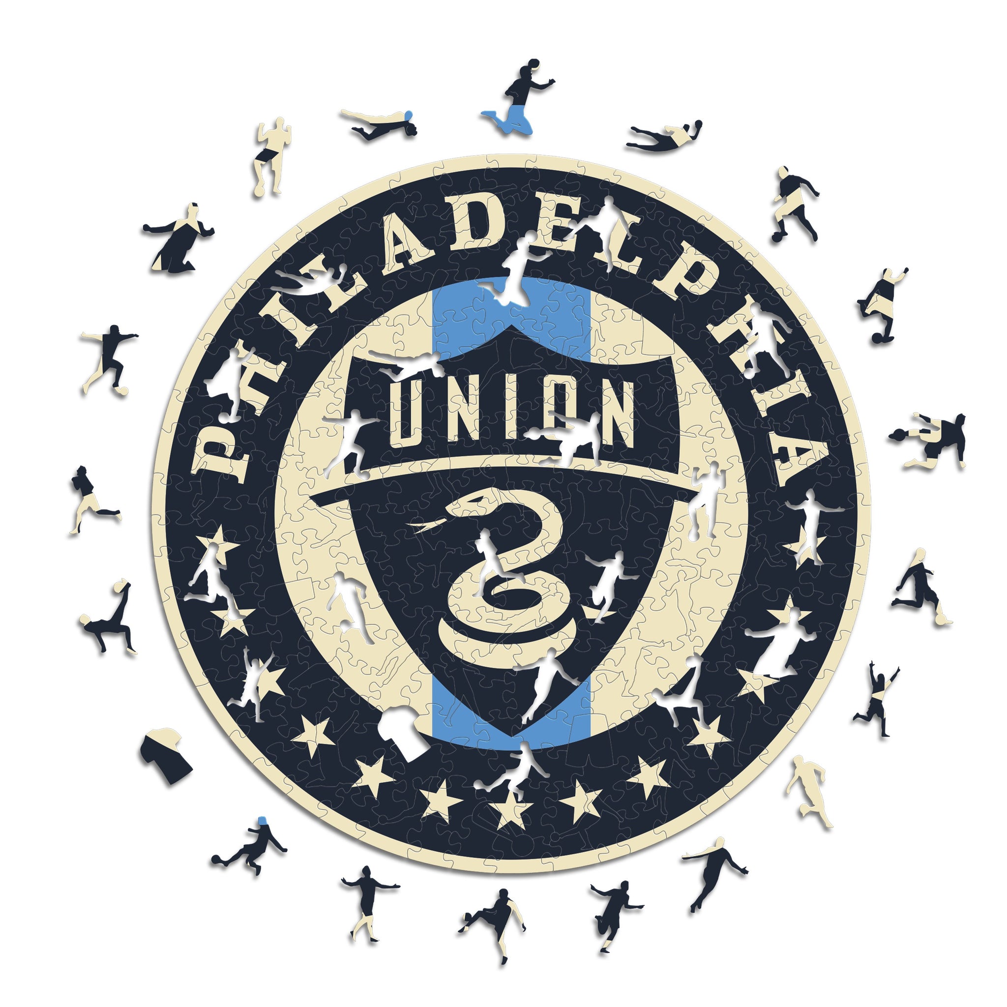 Philadelphia Union® Logo - Wooden Puzzle – Iconic Puzzles