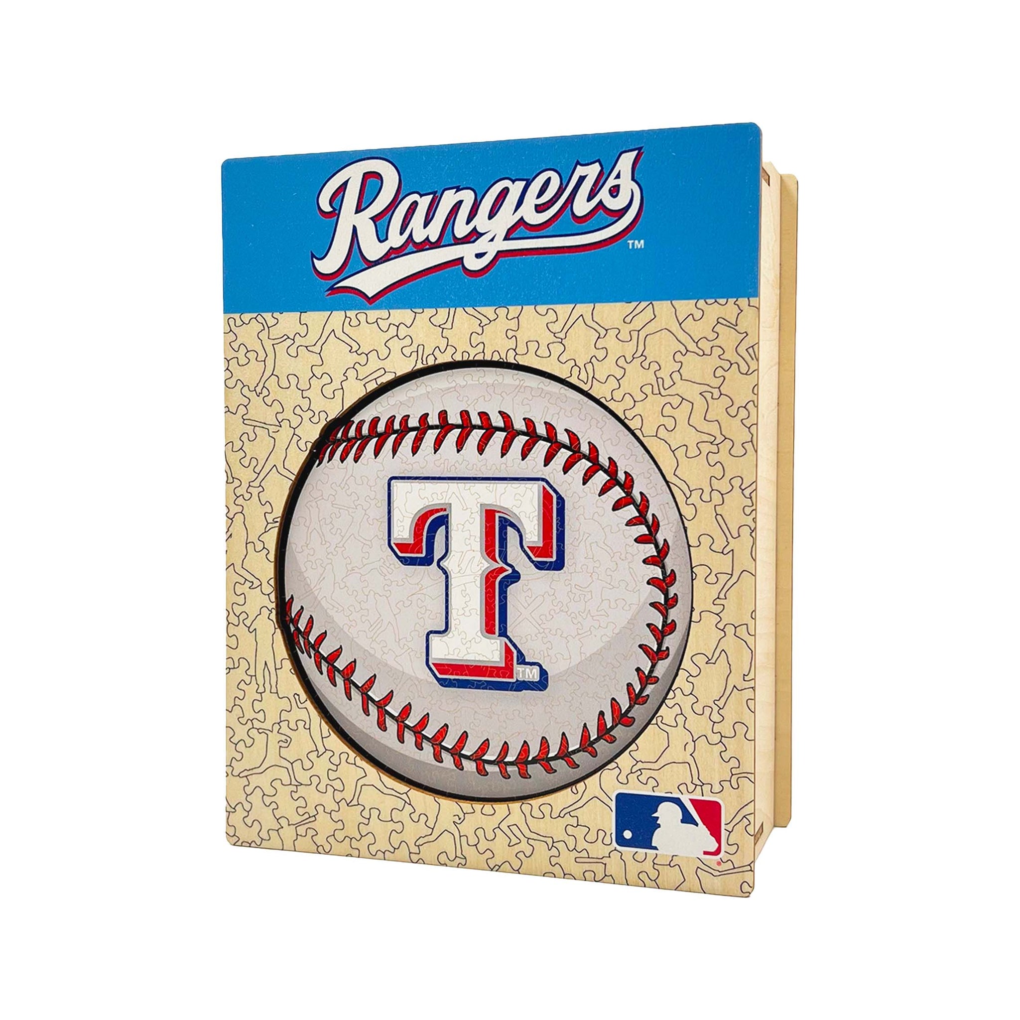 Texas Rangers™ - Wooden Puzzle – Iconic Puzzles
