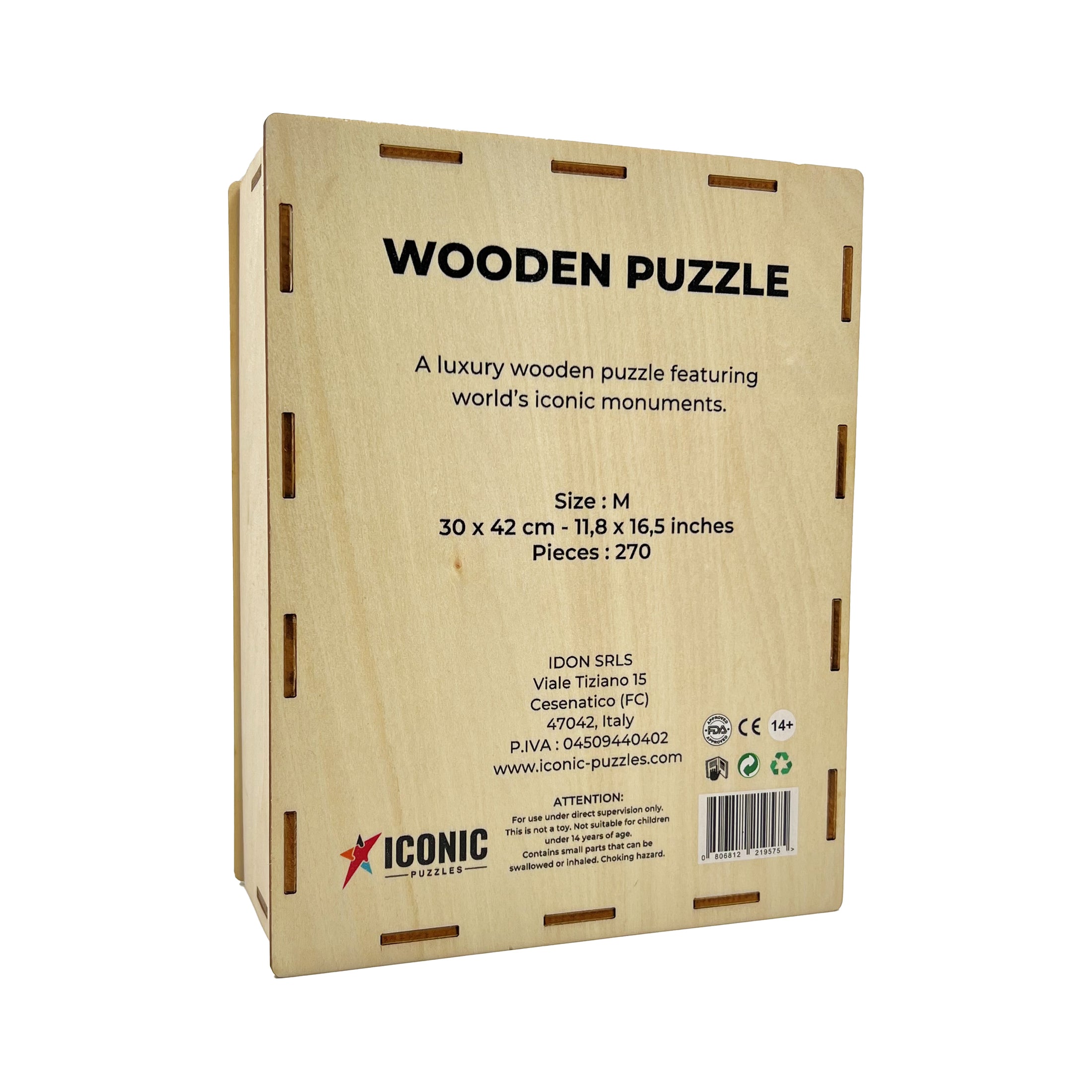Statue of Liberty - Wooden Puzzle – Iconic Puzzles