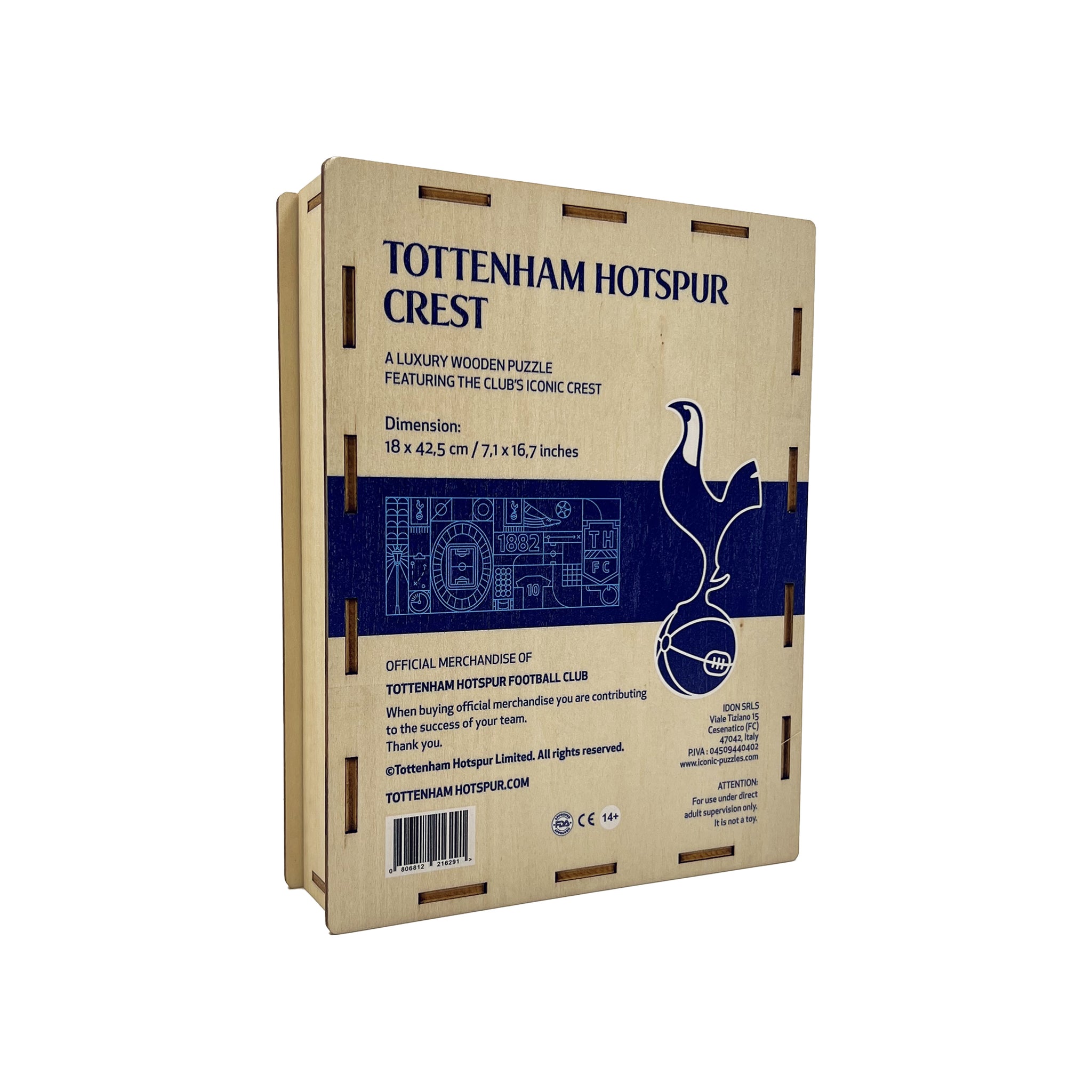 Tottenham Hotspur FC® Logo - Wooden Puzzle – Iconic Puzzles
