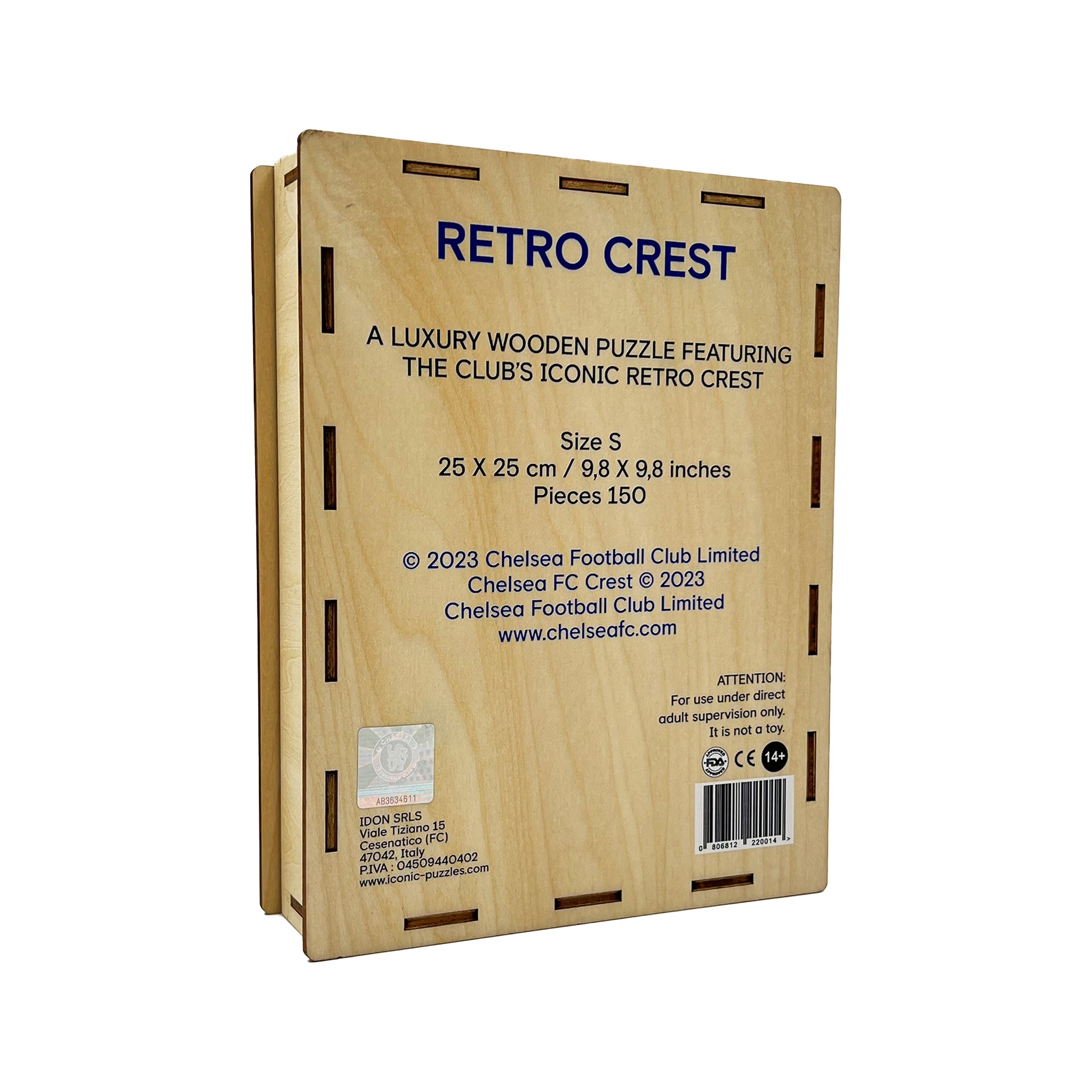 Chelsea FC® Retro Logo - Wooden Puzzle – Iconic Puzzles