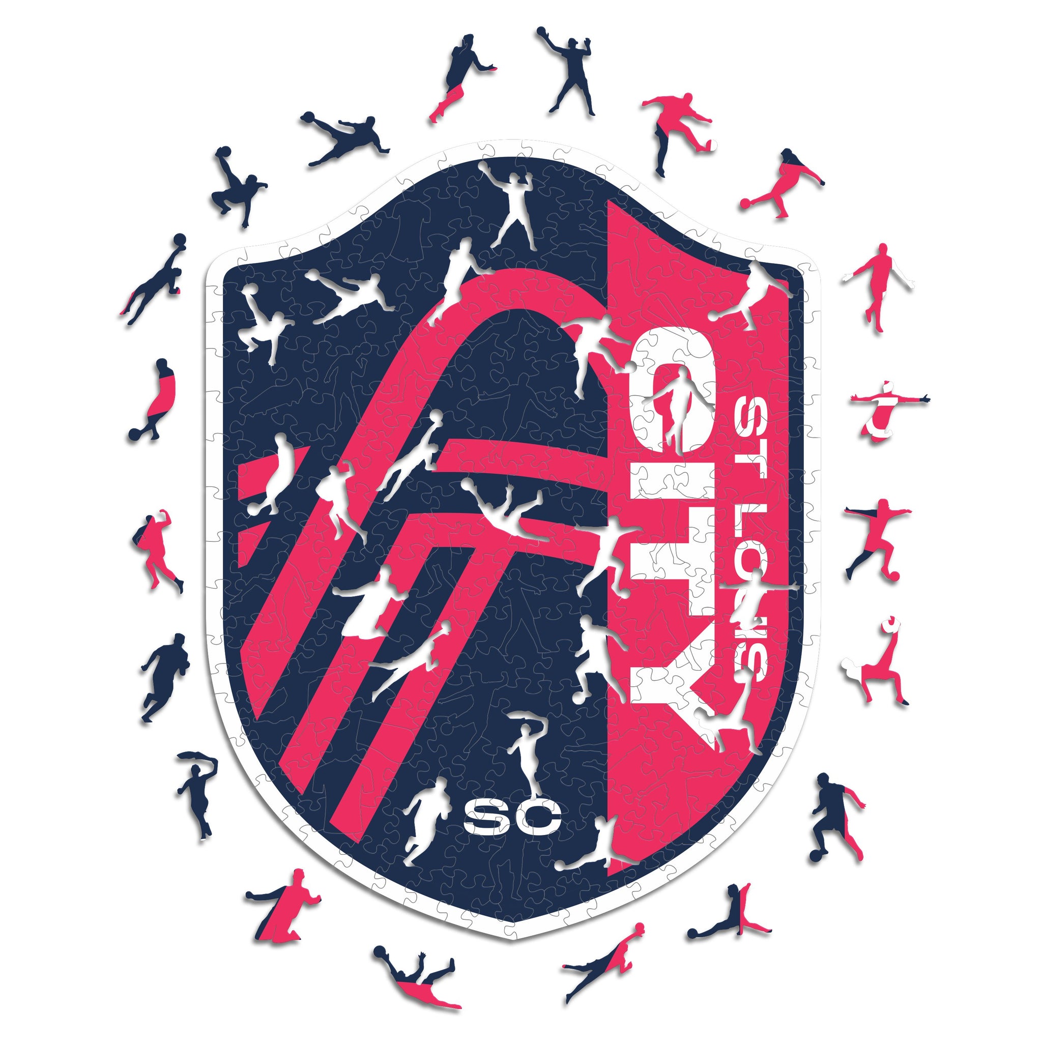 Saint Louis City SC® Logo - Wooden Puzzle – Iconic Puzzles