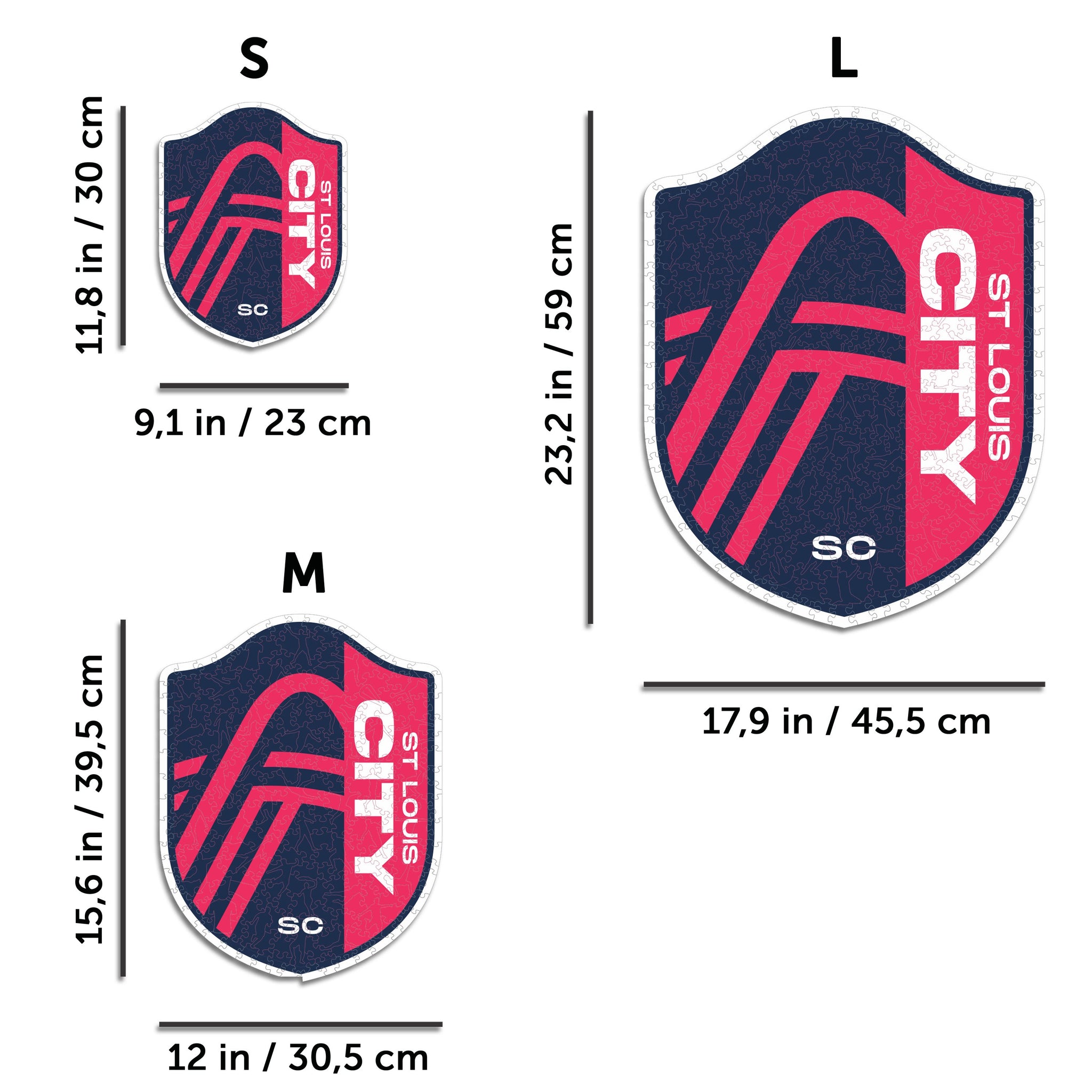 Saint Louis City SC® Logo - Wooden Puzzle – Iconic Puzzles