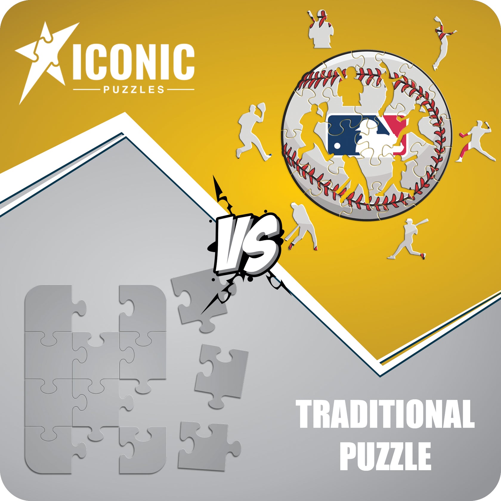 San Diego Padres™ - Wooden Puzzle – Iconic Puzzles