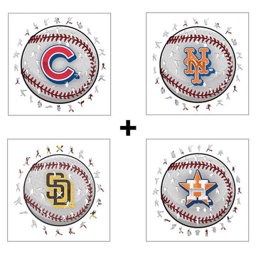 Philadelphia Phillies™ - Wooden Puzzle – Iconic Puzzles