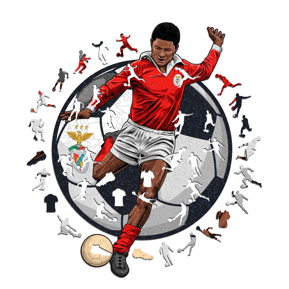Licensed Soccer Players Wooden Puzzles© – Iconic Puzzles