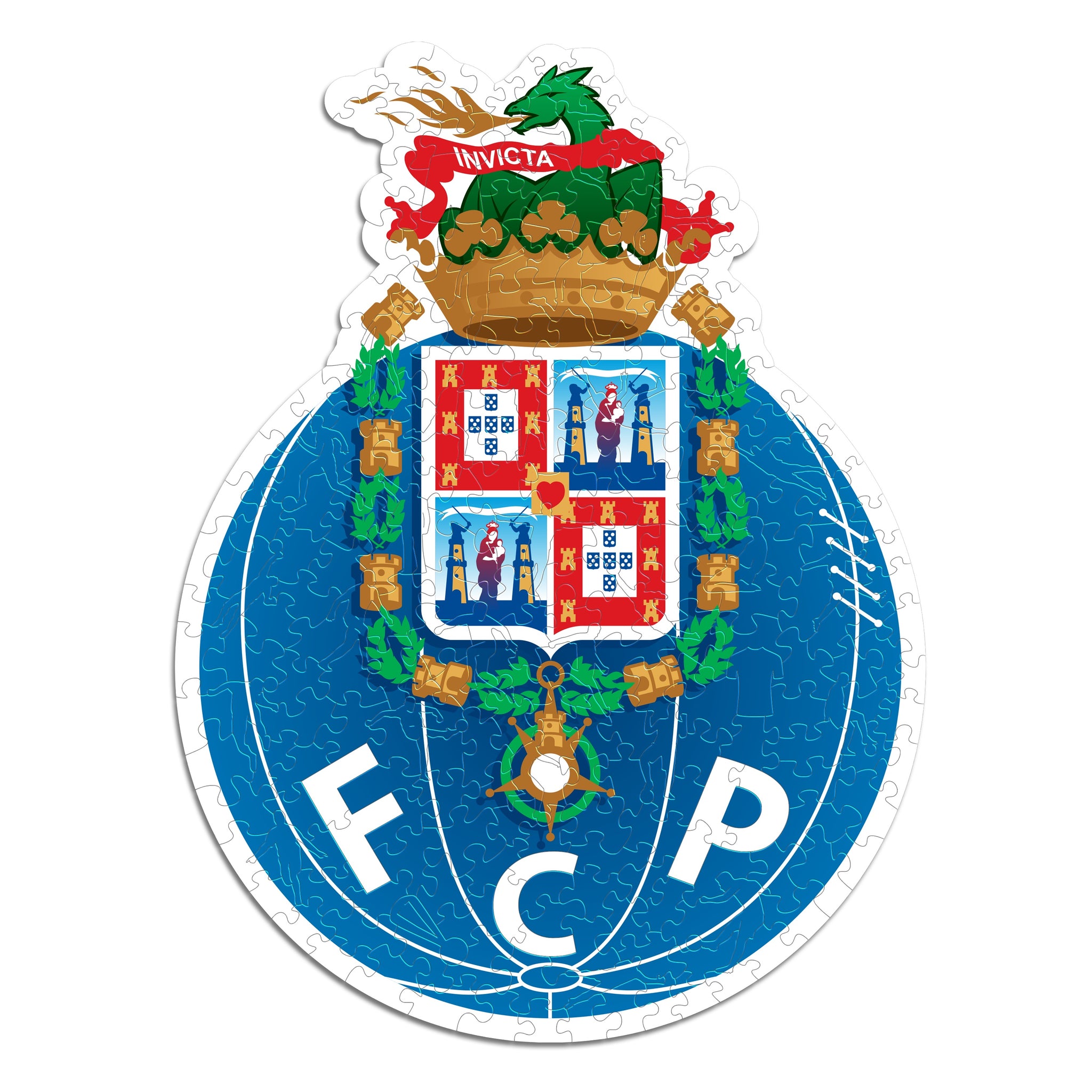 FC Porto® Logo - Wooden Puzzle – Iconic Puzzles