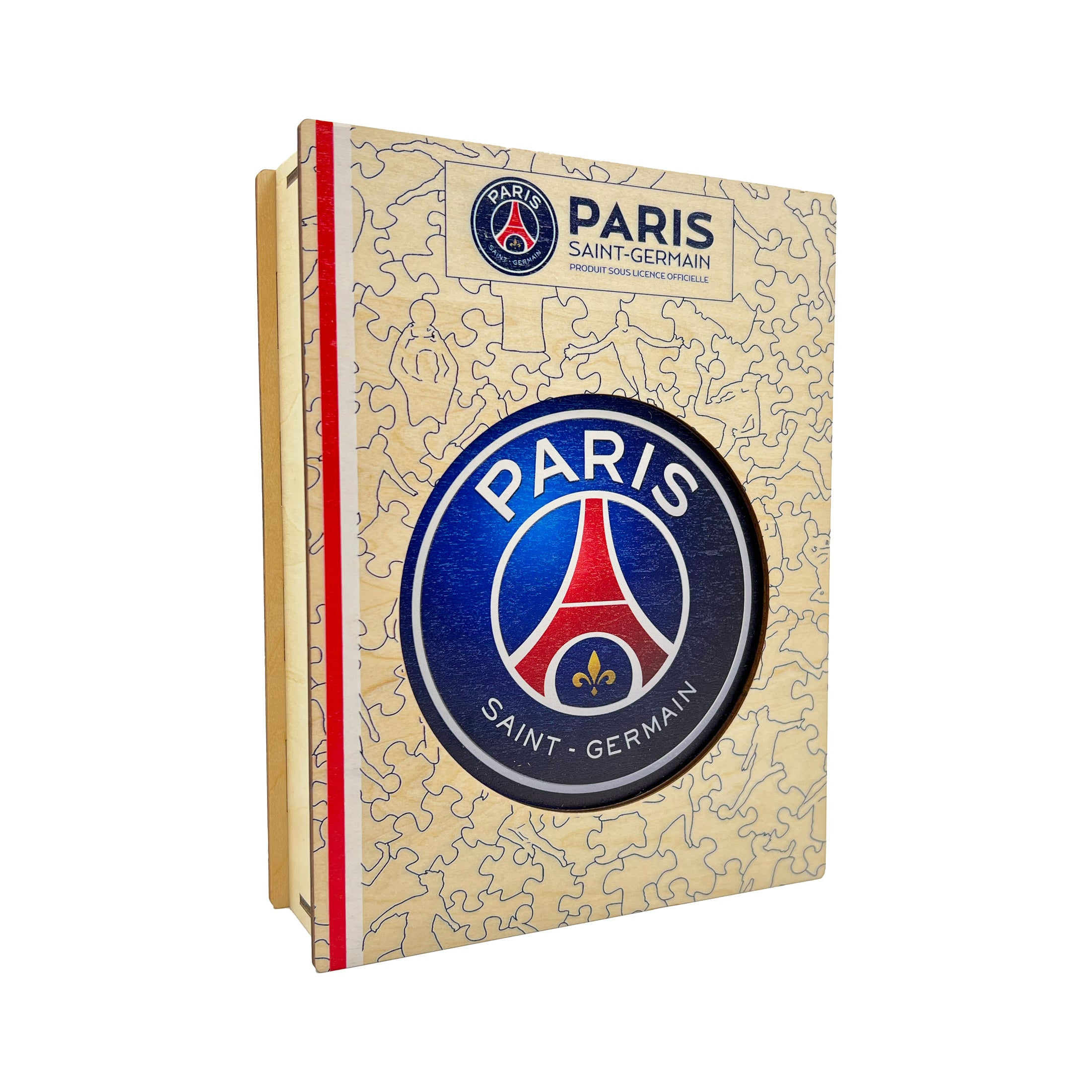 Paris Saint-Germain FC® Logo - Official Wooden Puzzle#N# – Iconic Puzzles