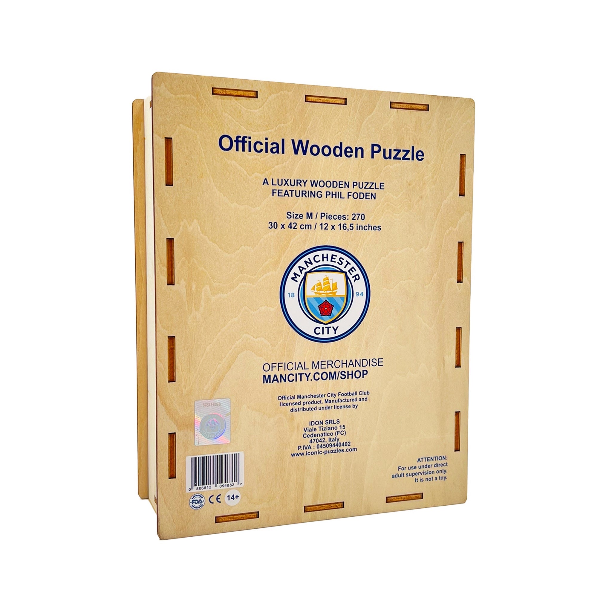 Phil Foden - Wooden Puzzle – Iconic Puzzles