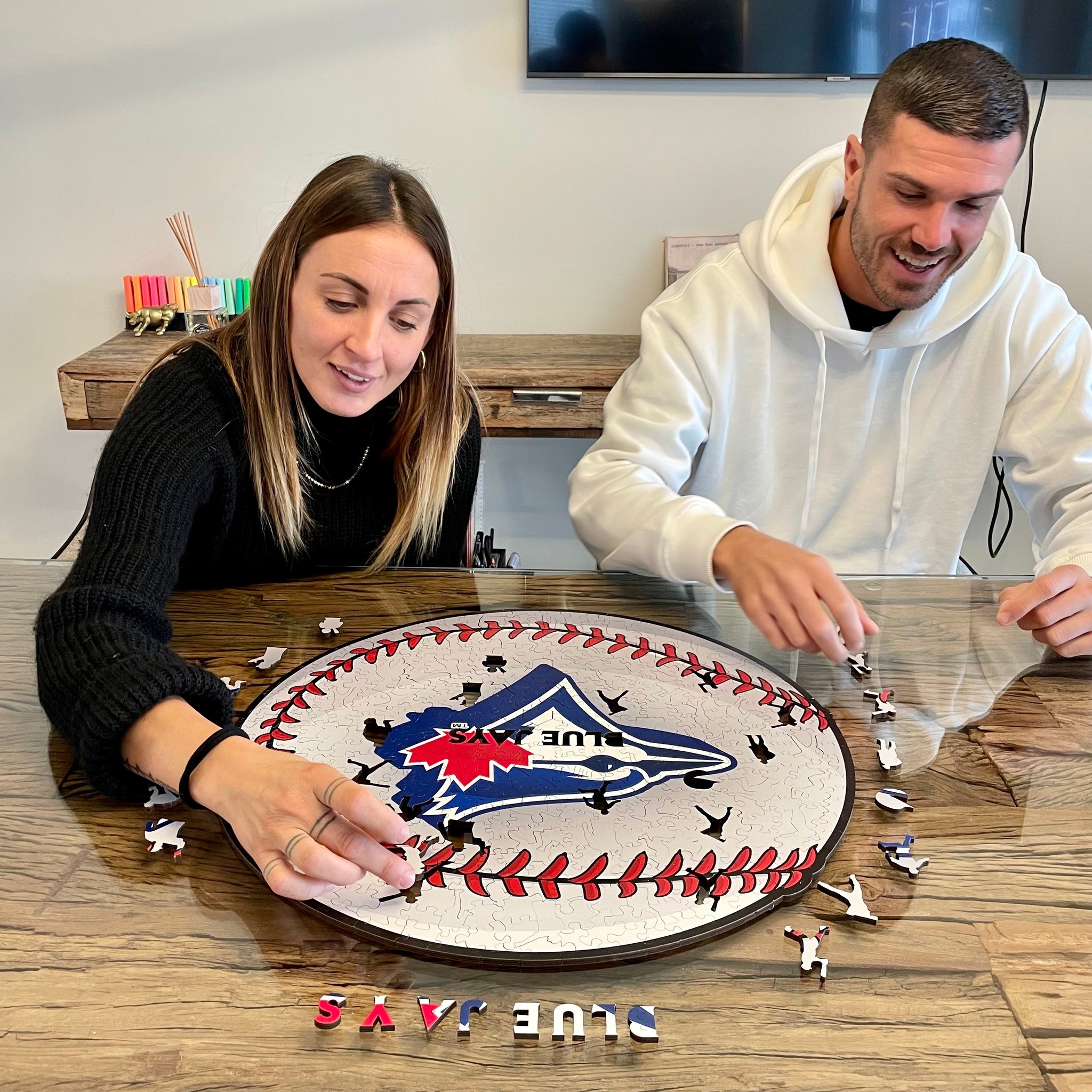 Toronto Blue Jays™ - Wooden Puzzle – Iconic Puzzles