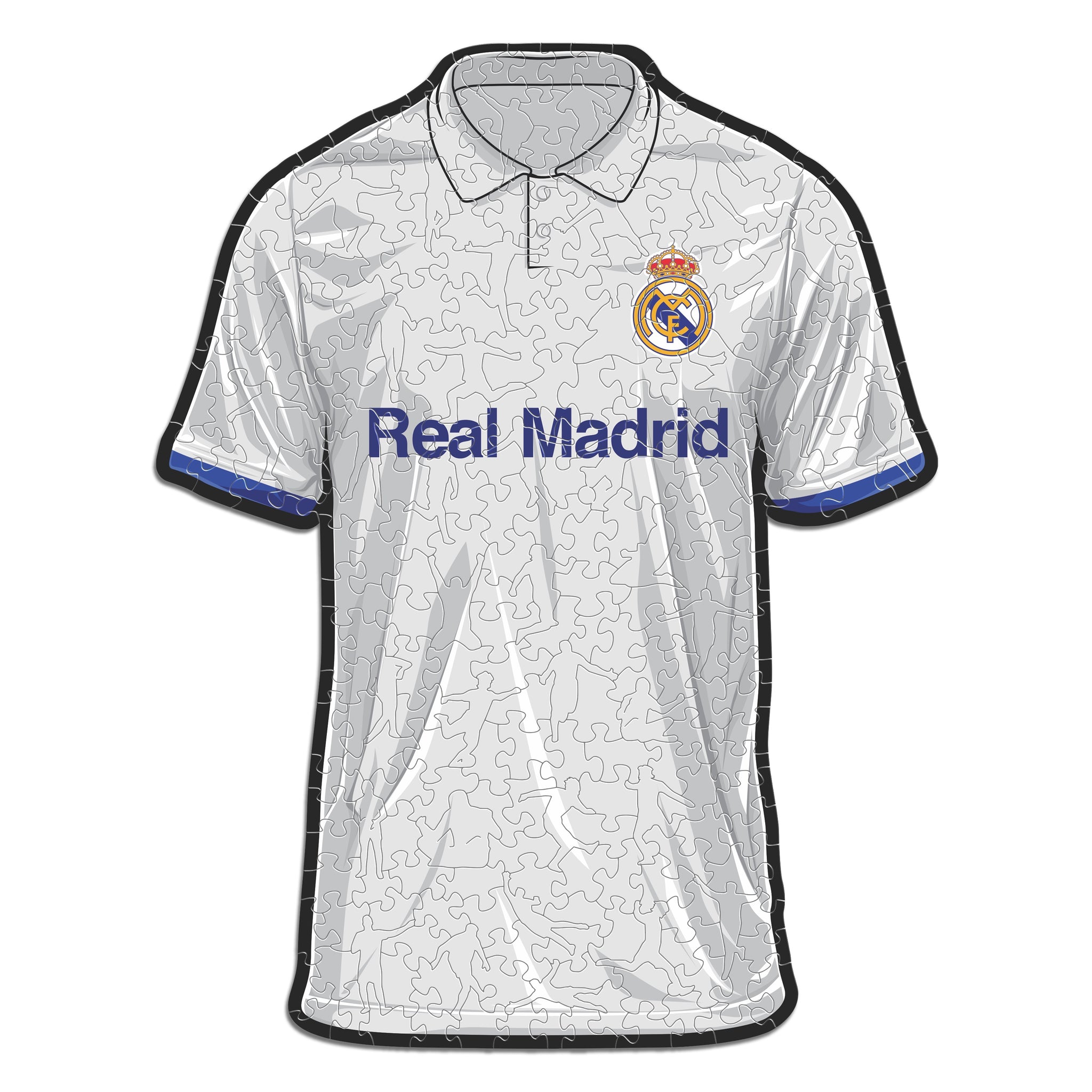 Real Madrid CF® Jersey - Wooden Puzzle – Iconic Puzzles