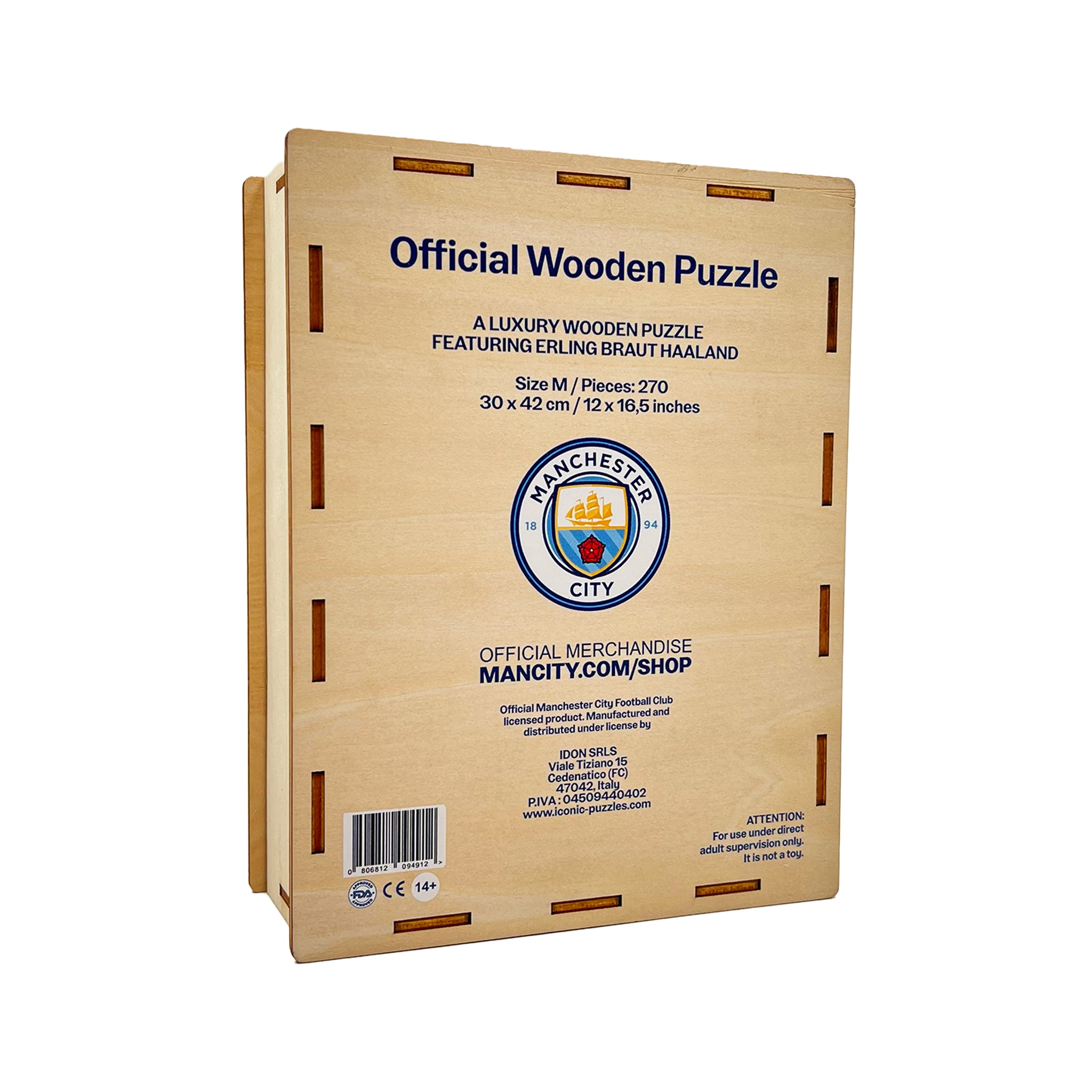 Erling Haaland - Wooden Puzzle – Iconic Puzzles