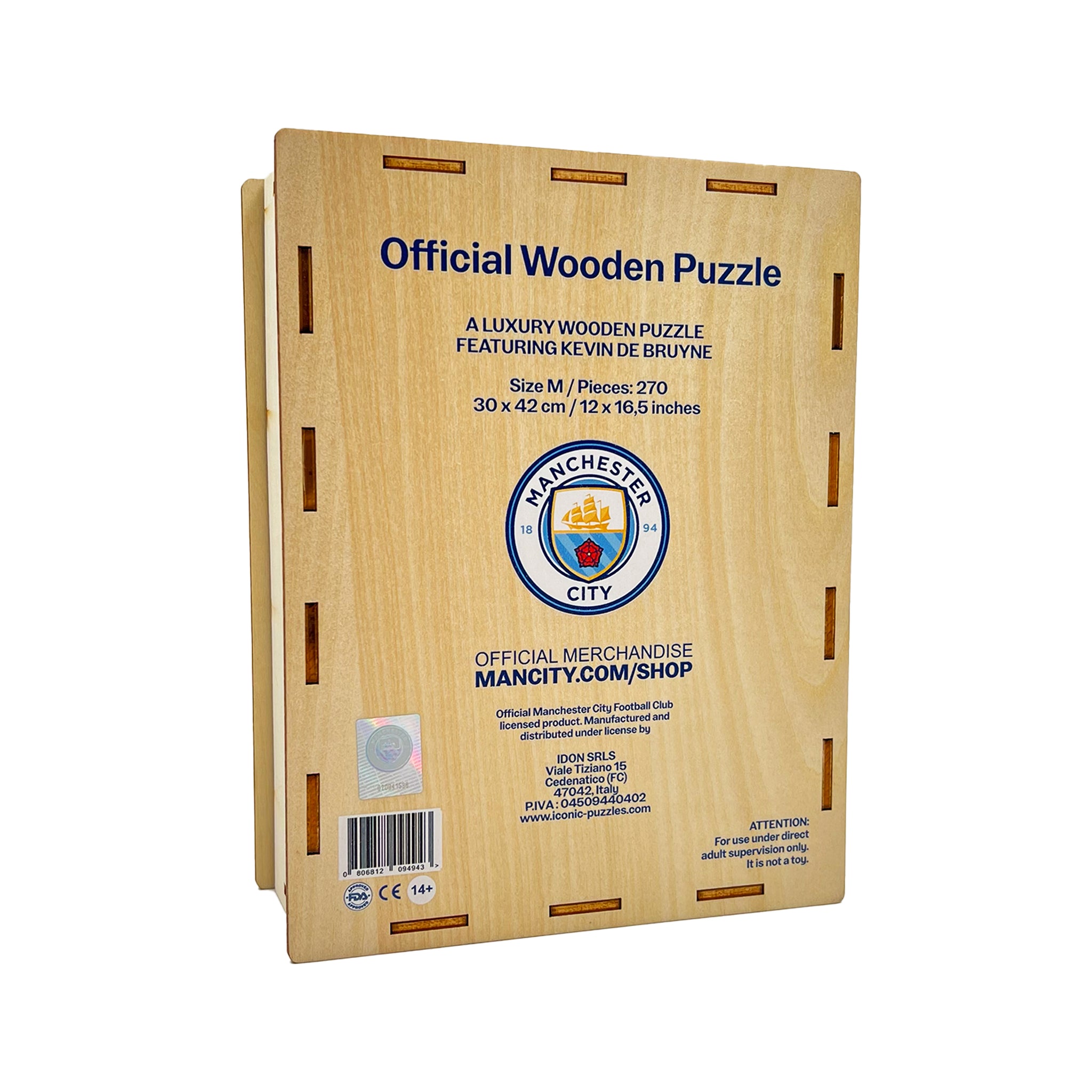 Kevin De Bruyne - Wooden Puzzle – Iconic Puzzles