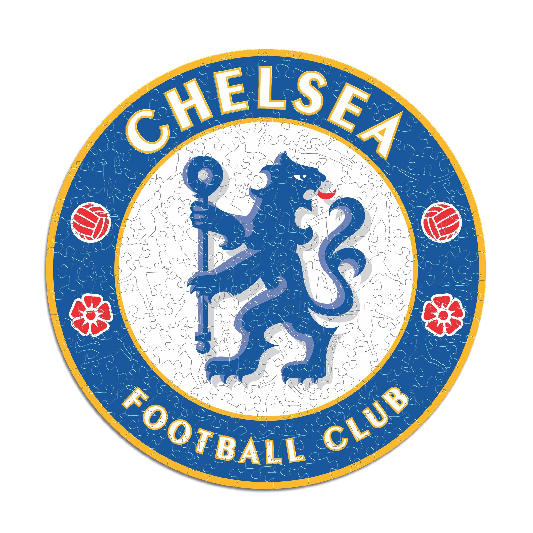 Chelsea FC® Logo - Wooden Puzzle – Iconic Puzzles