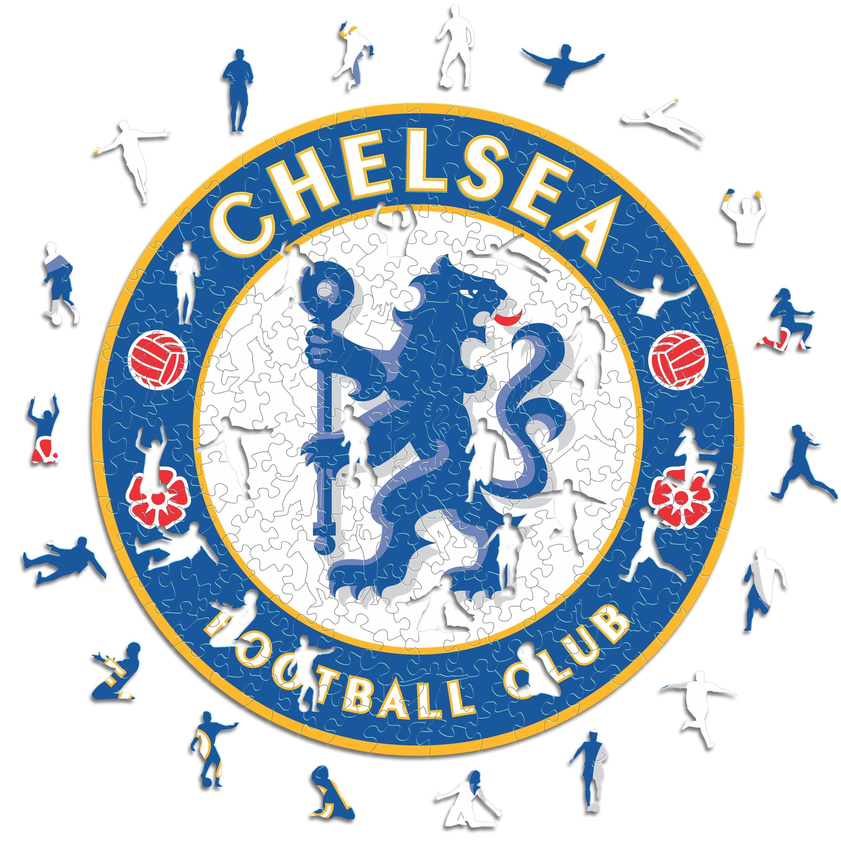 Chelsea FC® Logo - Wooden Puzzle – Iconic Puzzles