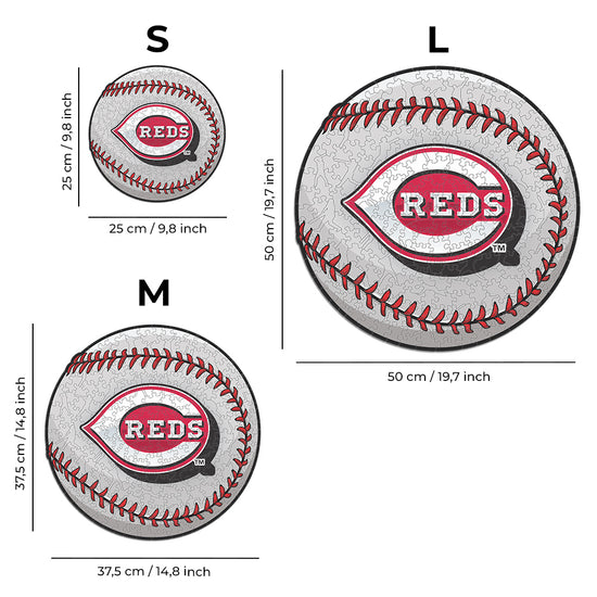 Cincinnati Reds™ - Wooden Puzzle – Iconic Puzzles