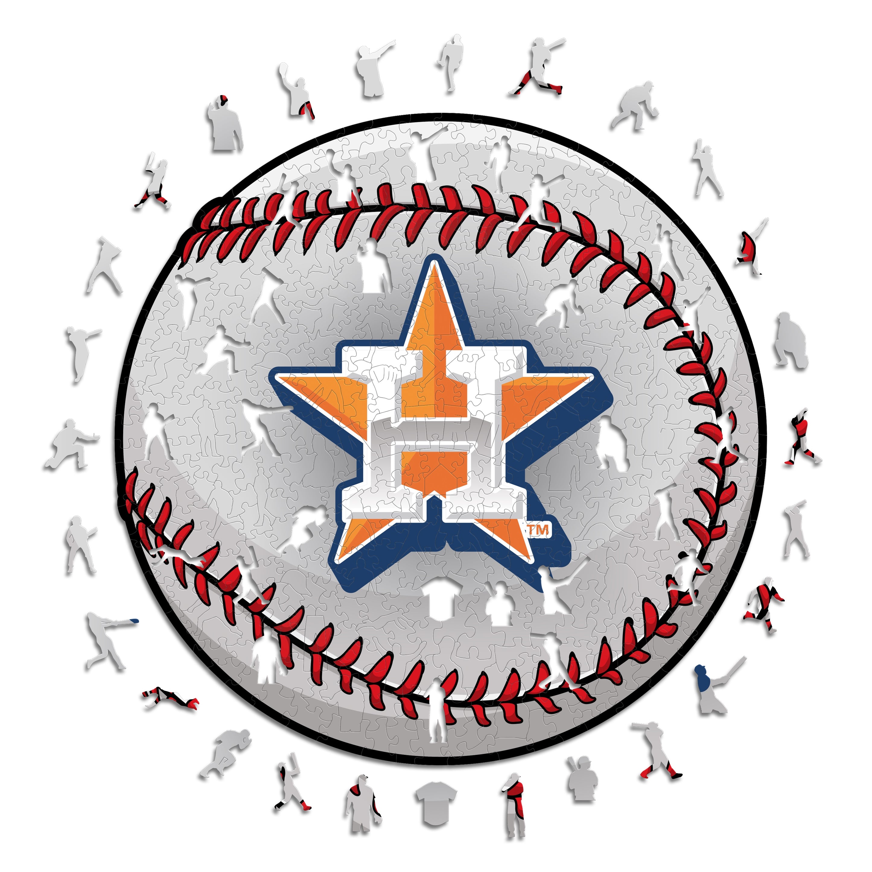 Houston Astros™ - Wooden Puzzle – Iconic Puzzles