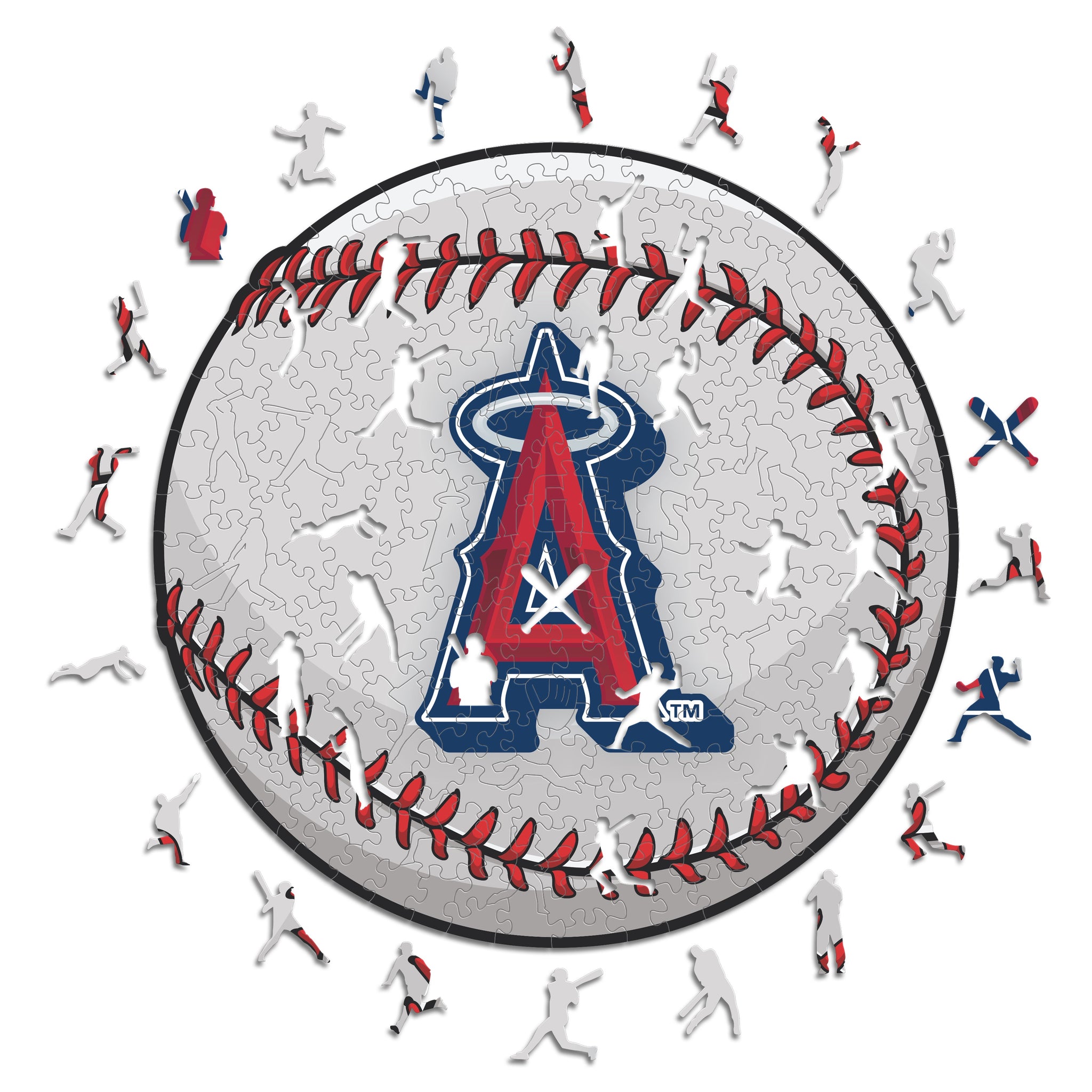 Los Angeles Angels™ - Wooden Puzzle – Iconic Puzzles