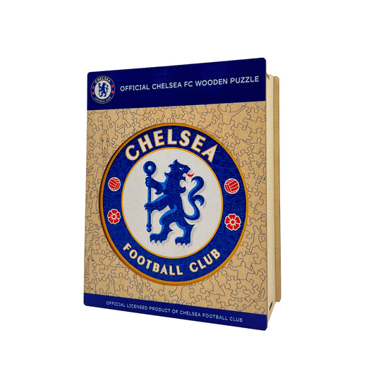 Chelsea FC® Logo - Wooden Puzzle – Iconic Puzzles